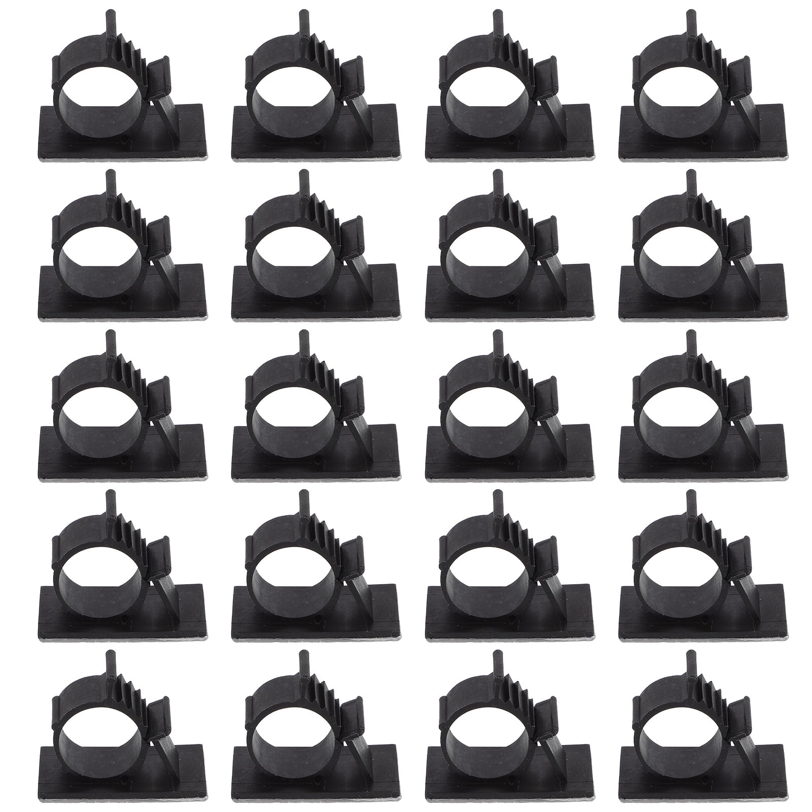 HOMEMAXS 50pcs Adhesive Cable Clips Wire Management Clamps Reusable ...