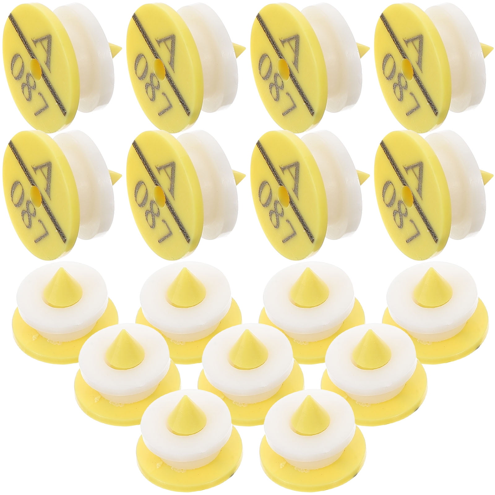HOMEMAXS 50pcs Animal Ear Tag Animal Tags For Ears Animal Tags For Ears ...