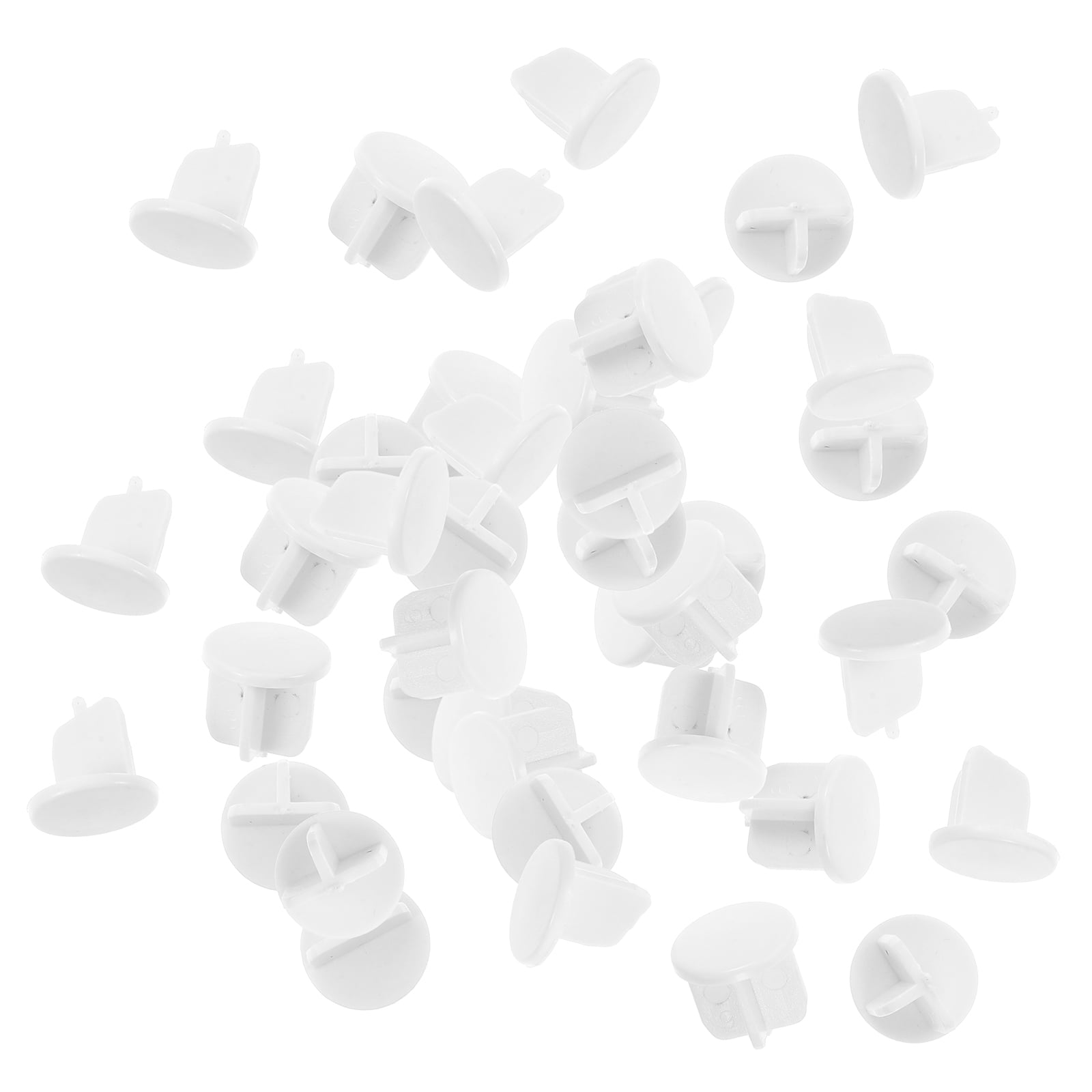 HOMEMAXS 50pcs Blinds Bottom Rail Ladder Cord Button Plugs Blinds ...