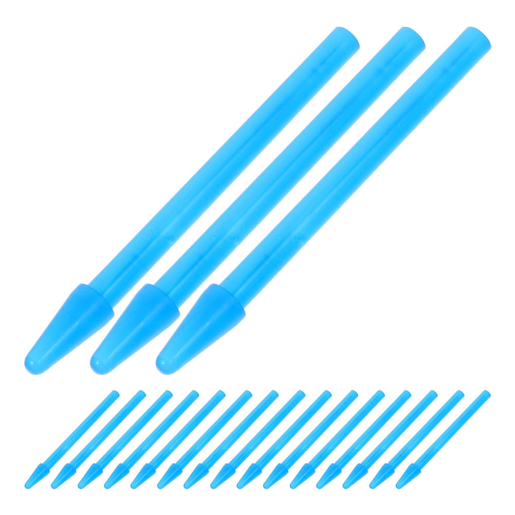 HOMEMAXS 50pcs Disposable Epoxy Resin Mixing Sticks Blue ...