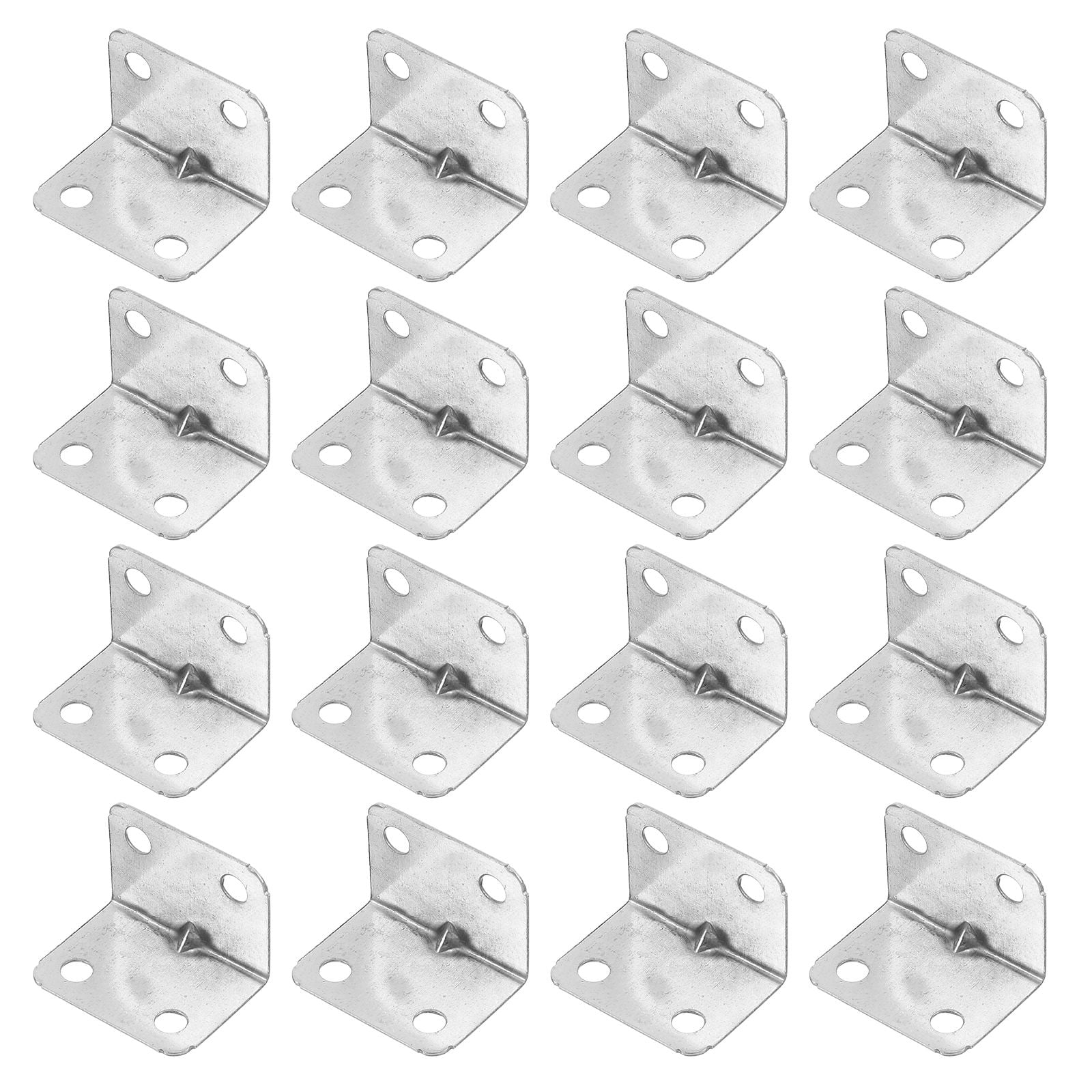 HOMEMAXS 50pcs Metal Right Angle Brackets L Shaped Corner Brace ...