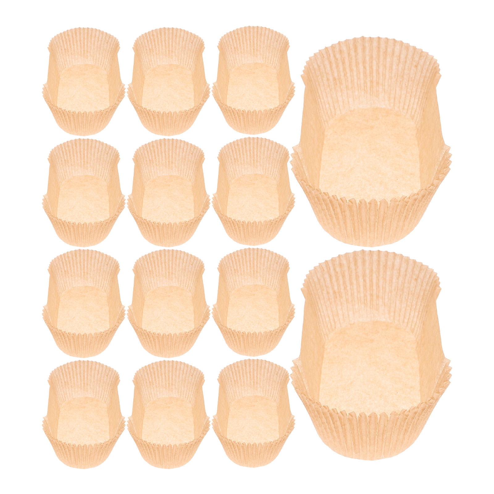 HOMEMAXS 50Pack Golden Paper Trays for Food Serving and Snack Holding ...