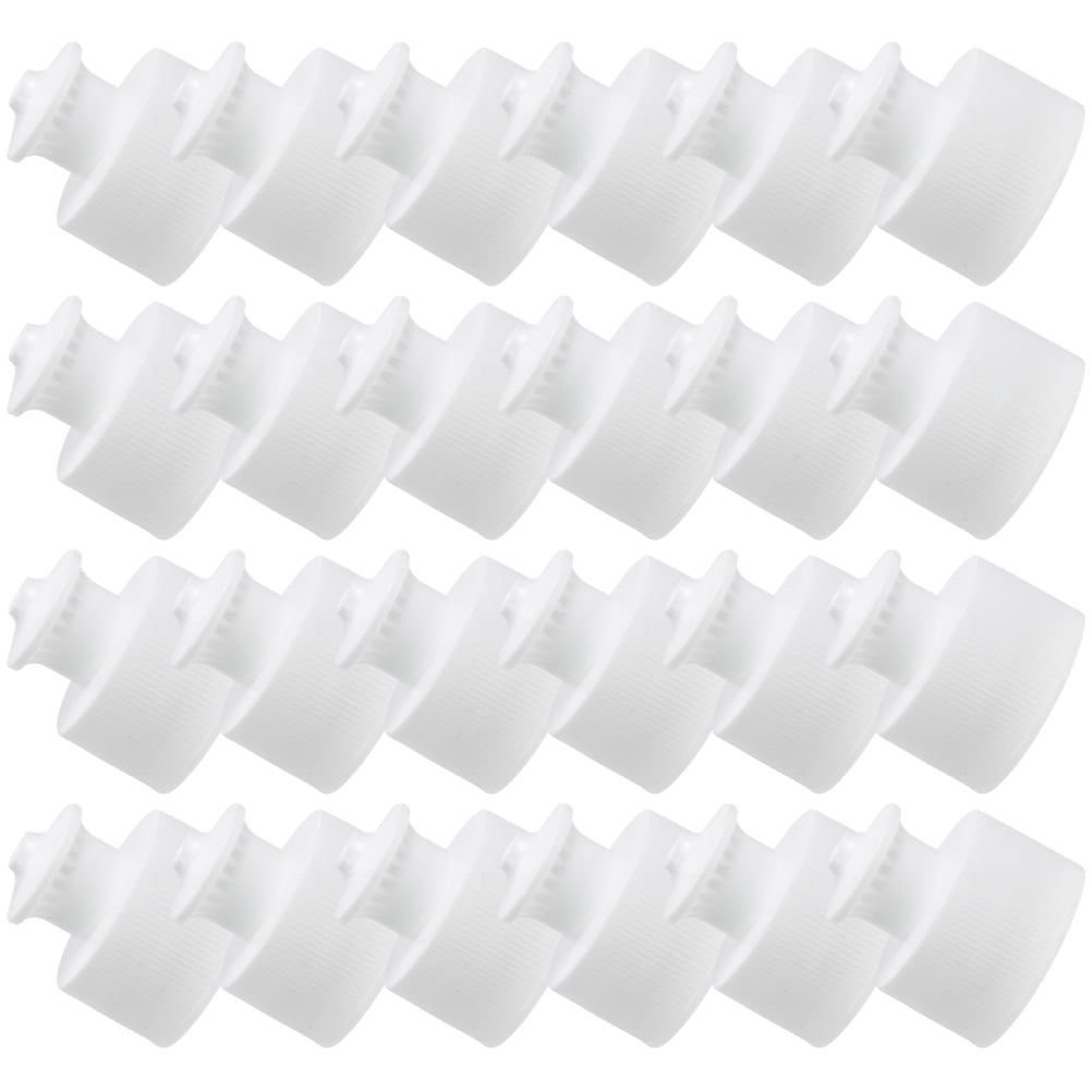 HOMEMAXS 50pcs Push Pull Caps For Bottles Plastic Water Bottle Cap ...