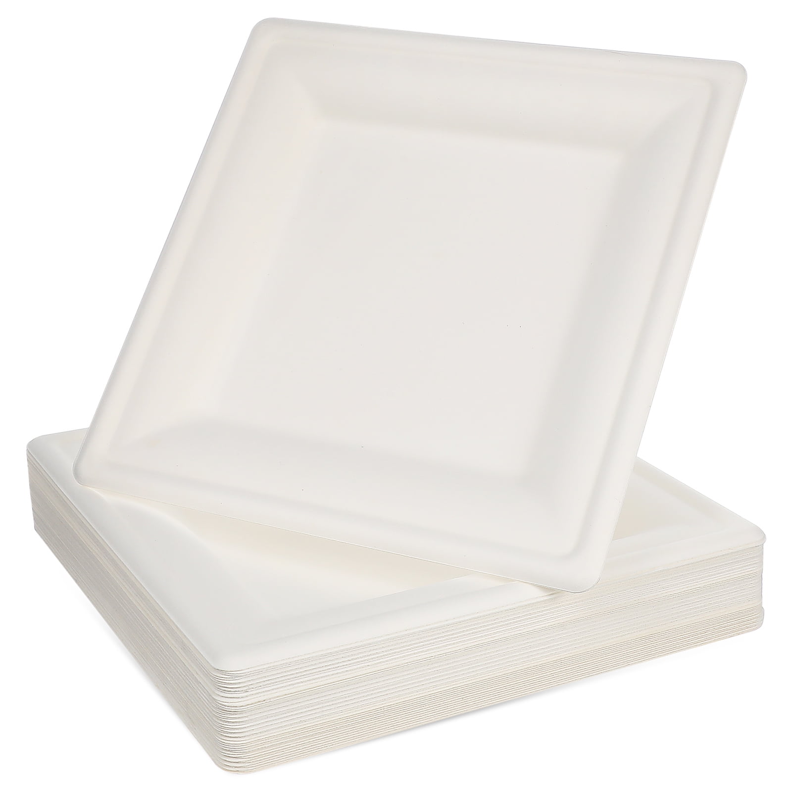 jojofuny Disposable Dinner Plates with Enhanced Strength and Ample ...