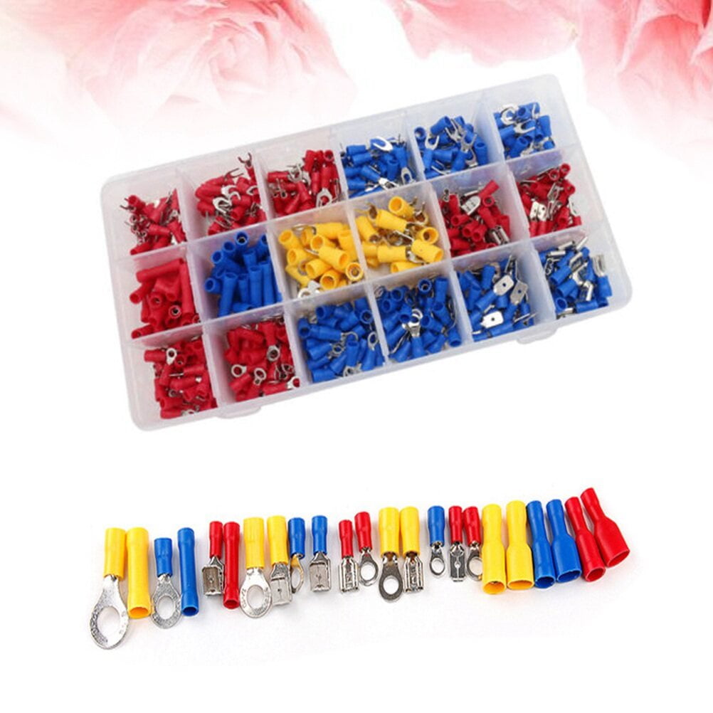 520 Pcs Wire Cutter Crimp Connector Boating-wire-terminals Electrical ...