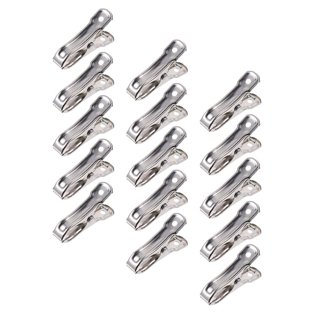 HOMEMAXS 55 Pcs Quilt Clamps Laundry Clips Hanger Drying Rack Silver ...