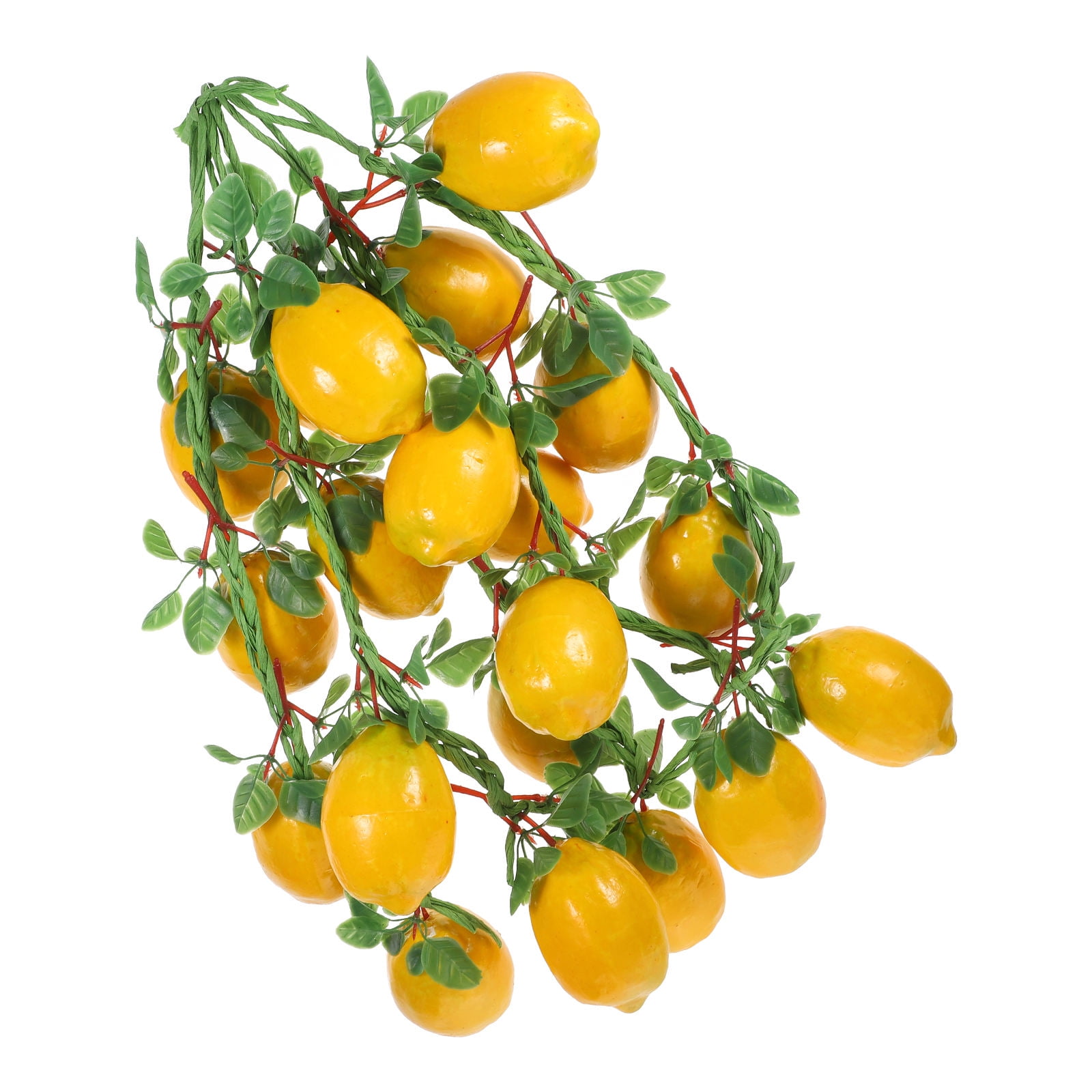 HOMEMAXS 5Pcs Hanging Fake Lemon Artificial Lemon String Farmhouse Lemon Hanging Strings ...