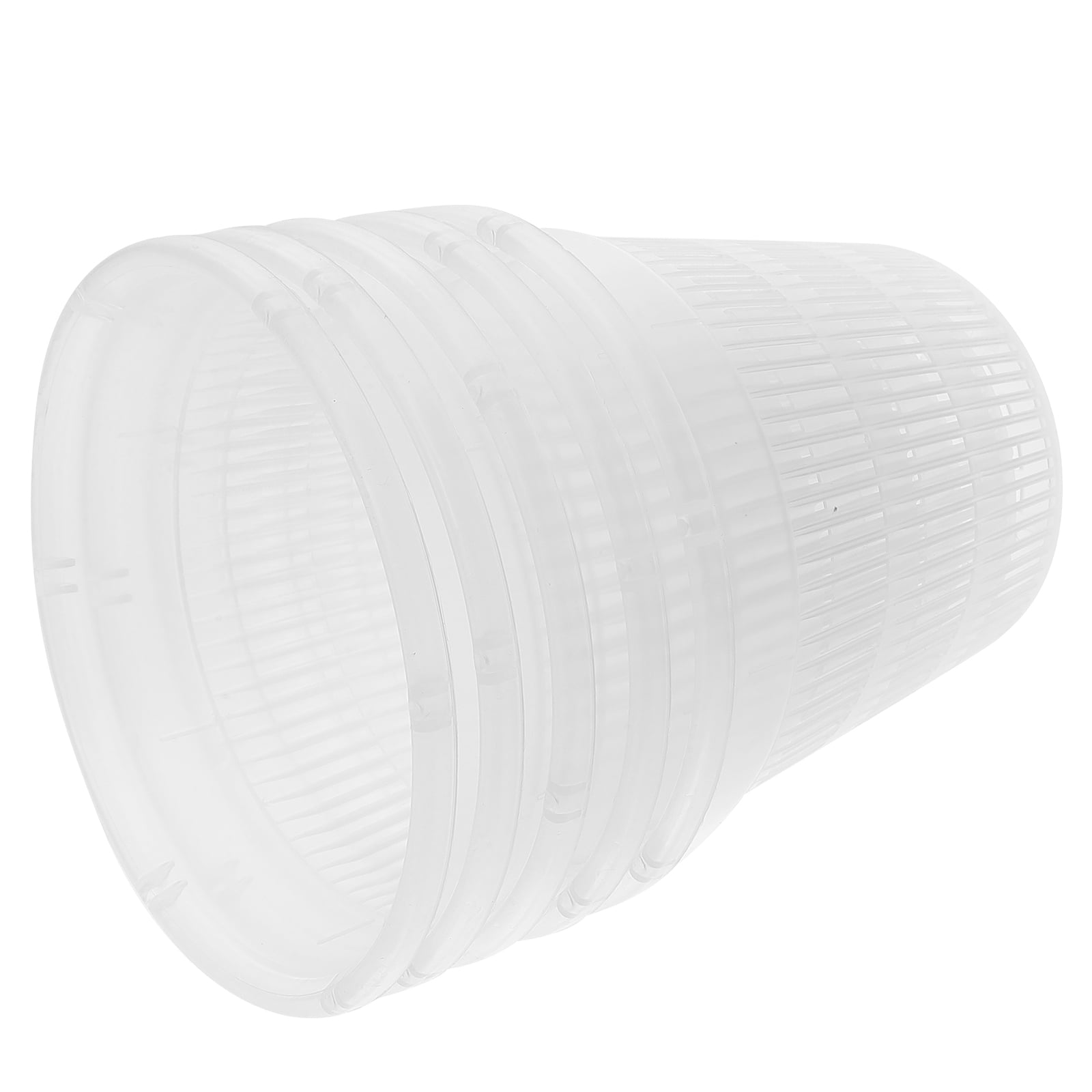 HOMEMAXS 5Pcs Plastic Net Cups Hydroponic Planting Mesh Pot Small ...