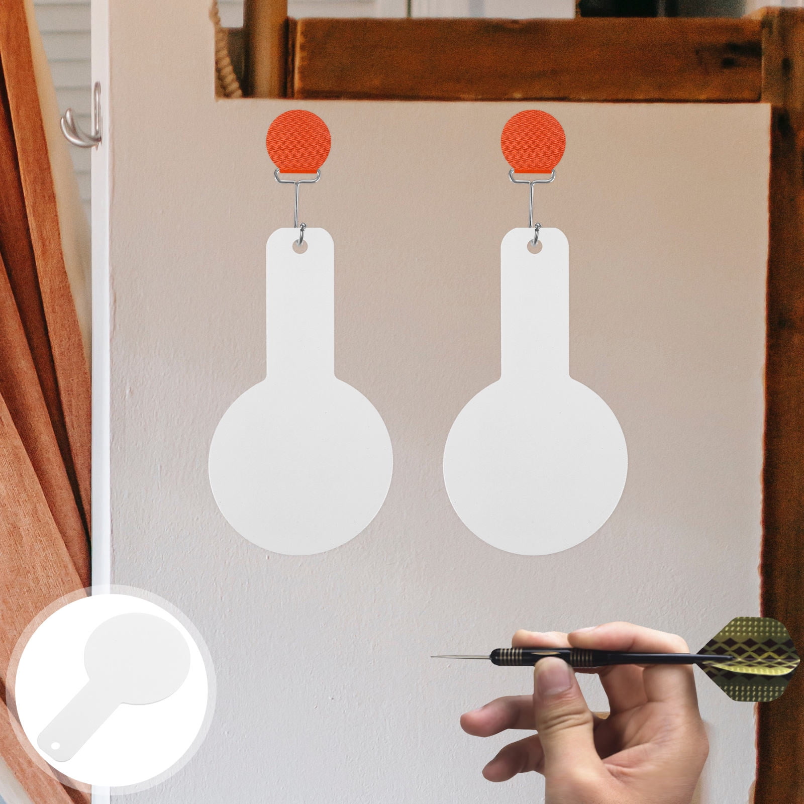 HOMEMAXS 5Pcs Training Targets for Precision Game Practice Hanging ...