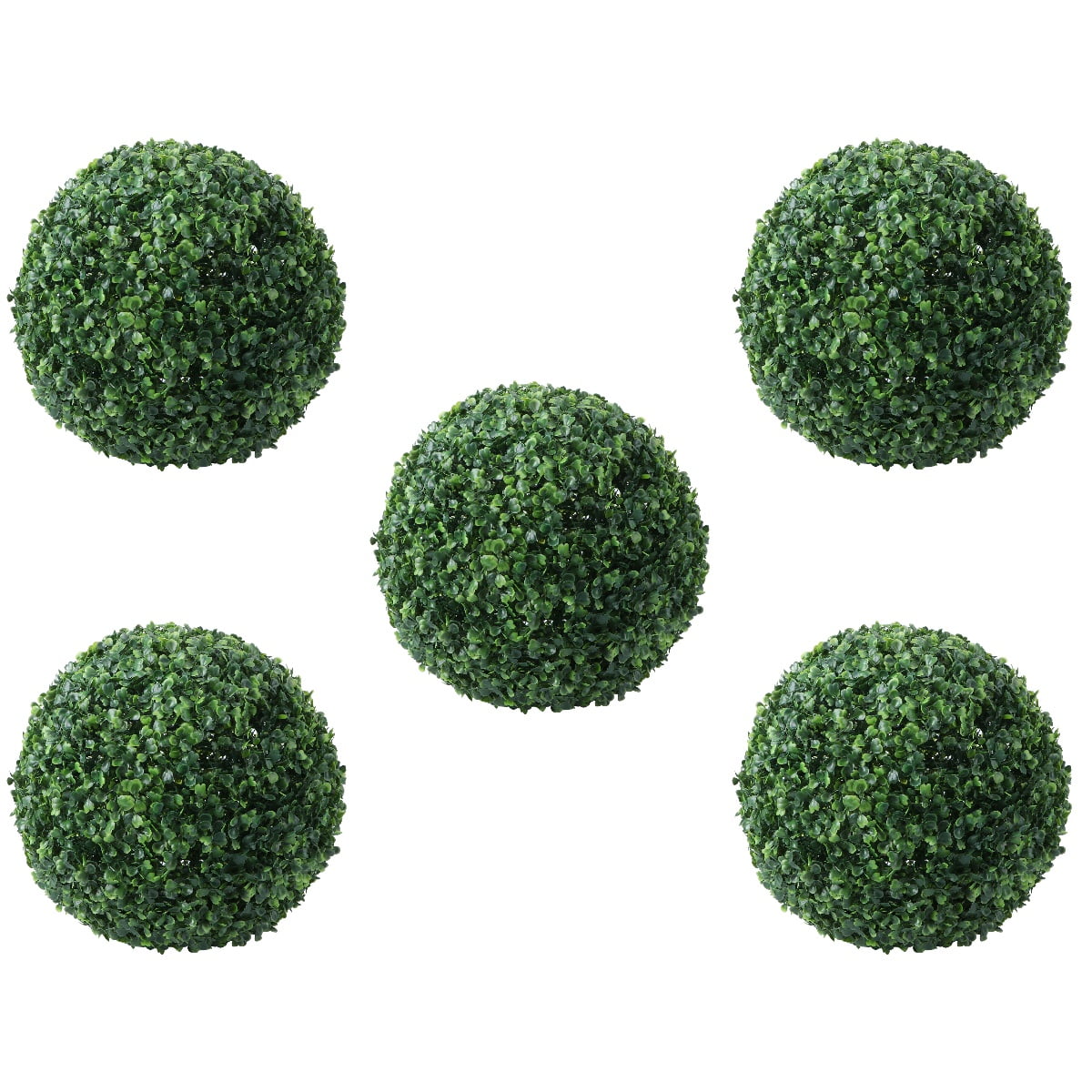 HOMEMAXS 5pcs 28cm topiary artificial topiary hanging topiary boxwood ...