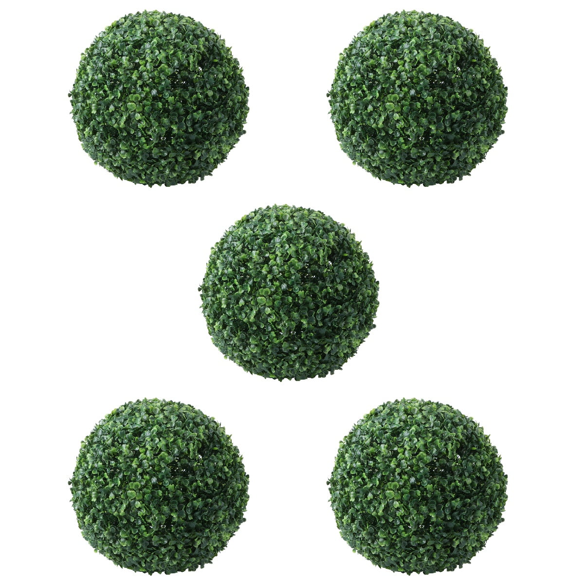 HOMEMAXS 5pcs 28cm topiary artificial topiary hanging topiary boxwood ...