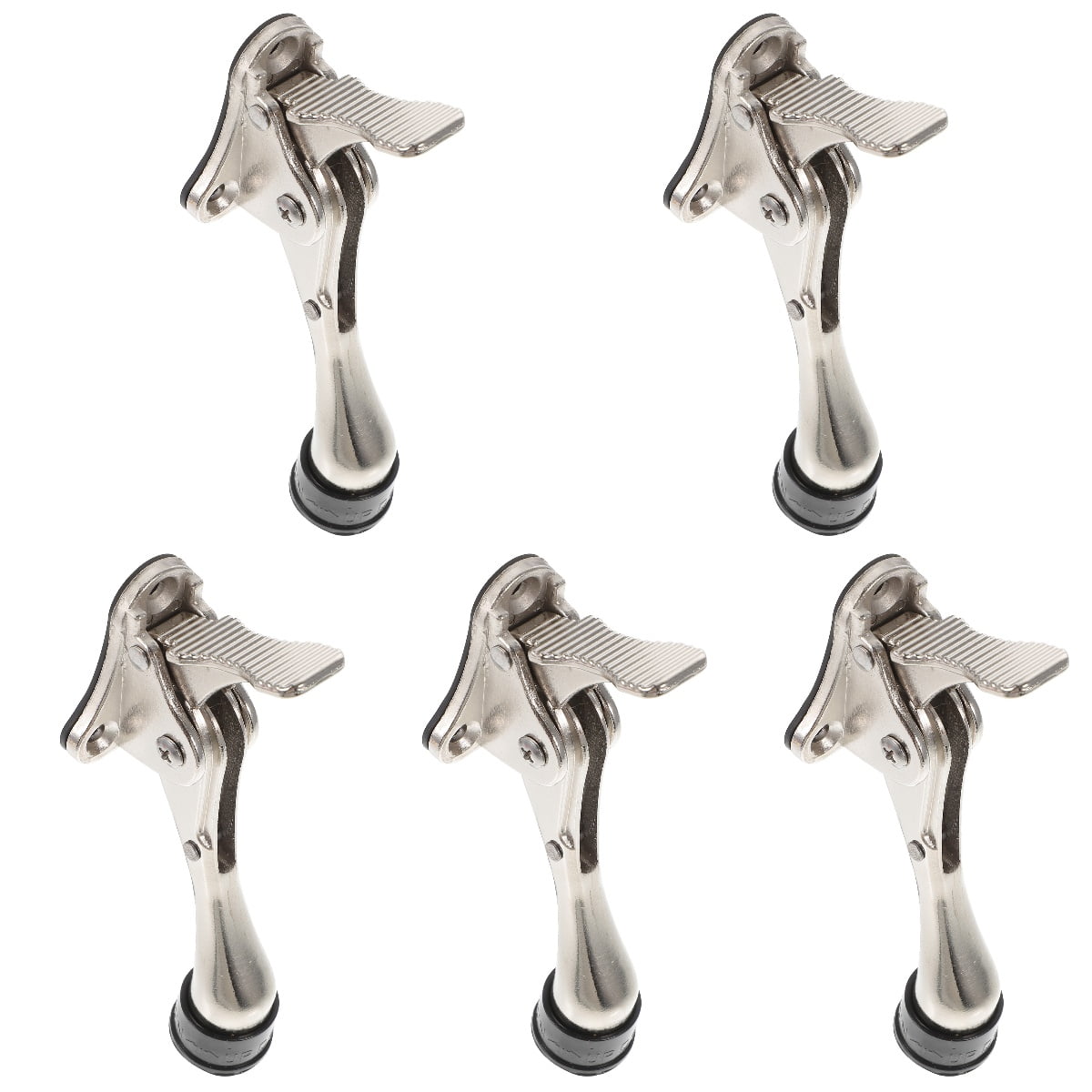 HOMEMAXS 5pcs Adjustable Door Stopper Semi-automatic Step On Door ...