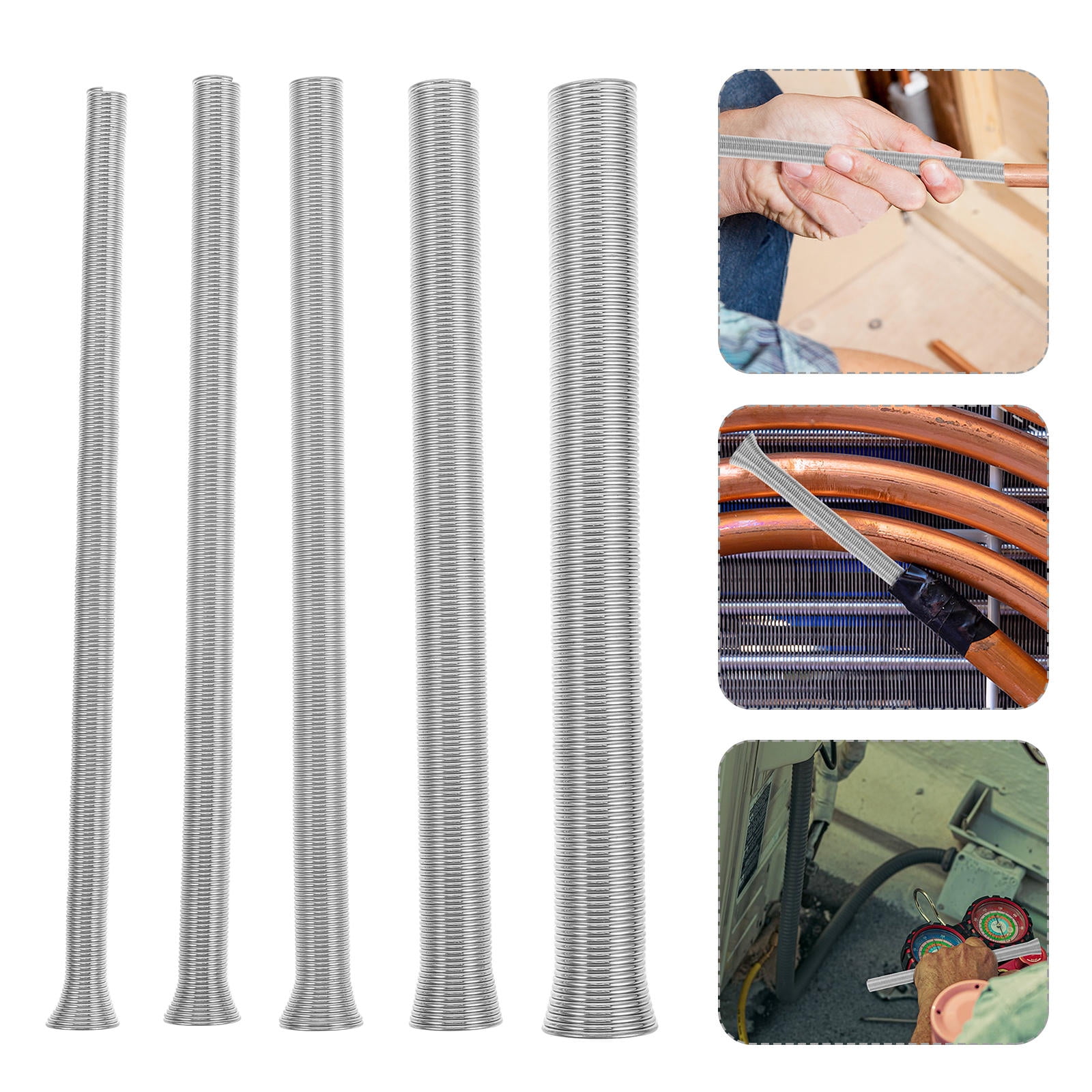 5pcs Bender Set Spring Tubing Benders Kit For Pipe Air Conditioning ...