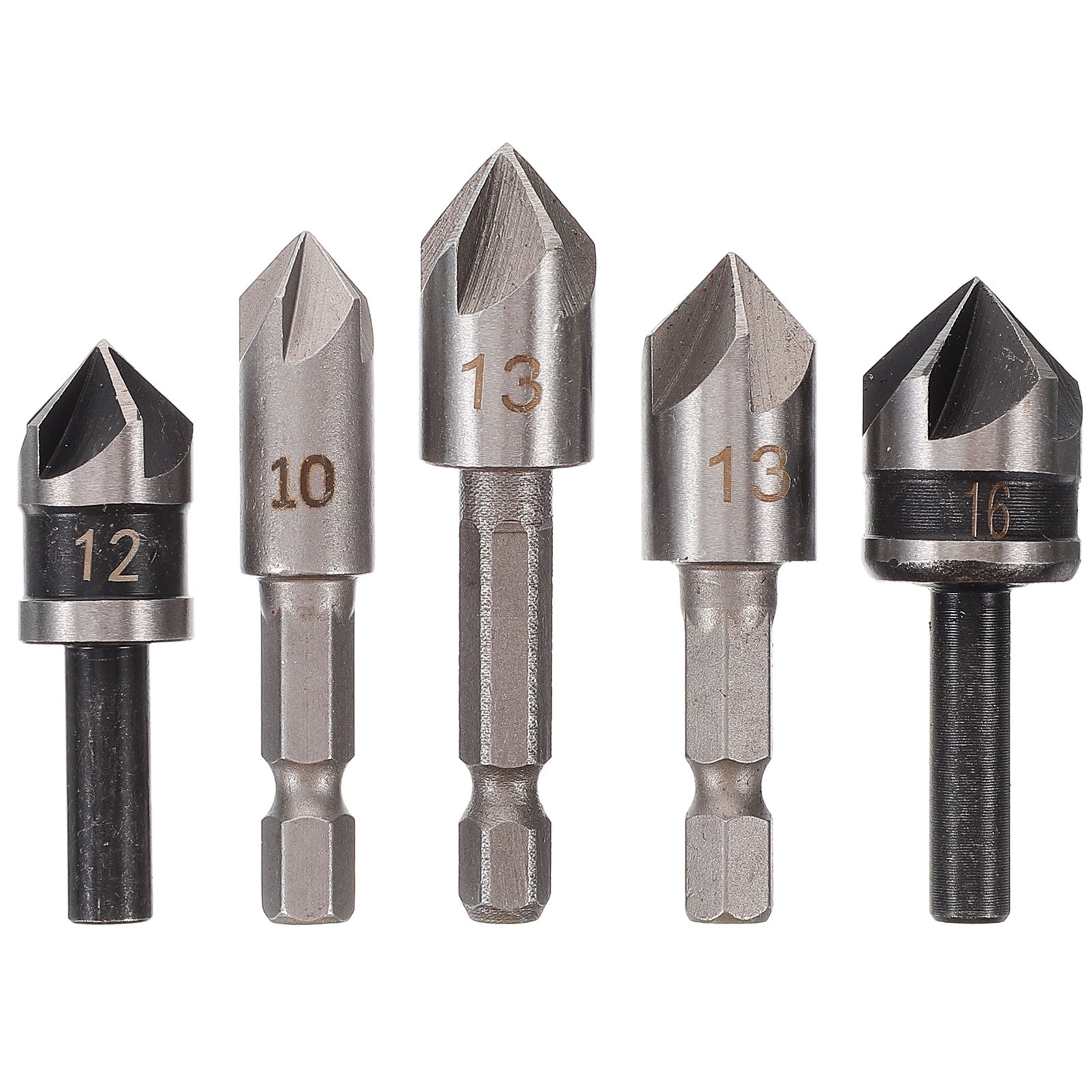 HOMEMAXS 5pcs Counter Sink Drill Bit Set Drill Bits Wood Tools ...