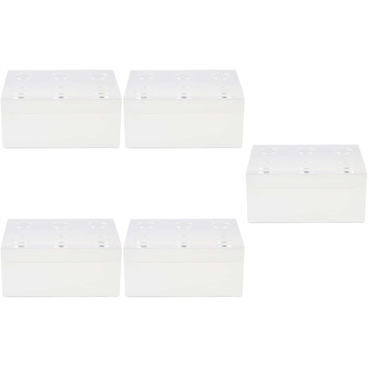 HOMEMAXS 5pcs Egg Cone Display Rack Acrylic Cone Stand Ice Cone Holder ...