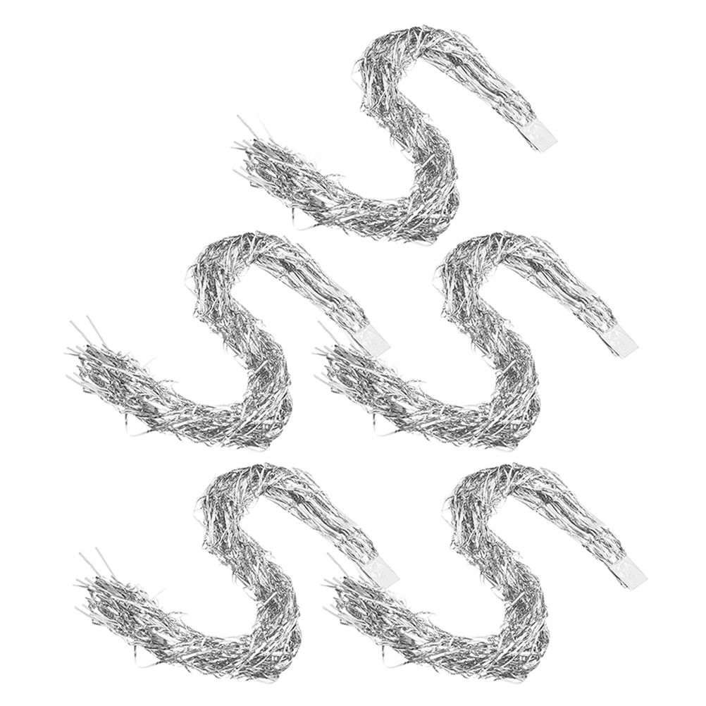 HOMEMAXS 5pcs Festive Fringe Backdrop Curtains Photo Booth Backgrounds ...