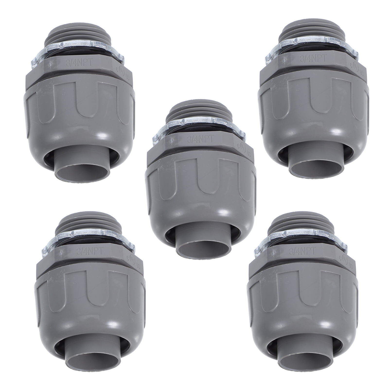 Grey PVS Straight Head Hose Connector for Daily Use Reliable and Secure ...