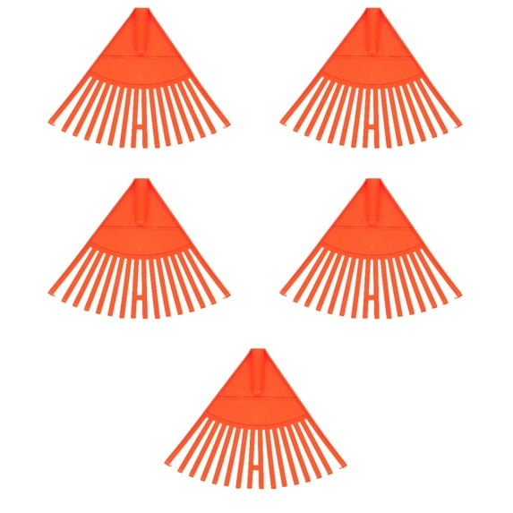 HOMEMAXS 5pcs Garden Rake Portable Leaf Rake Gardening Tool Garden Rake ...