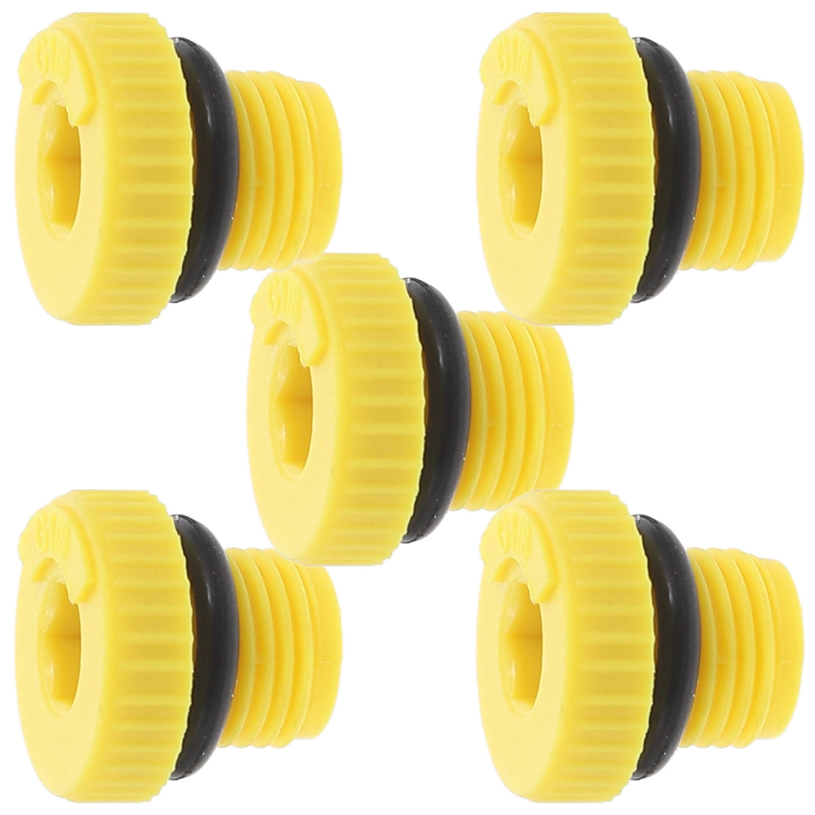 HOMEMAXS 5pcs Hydraulic Thread Plug Threaded Hexagonal Sealing Screw ...