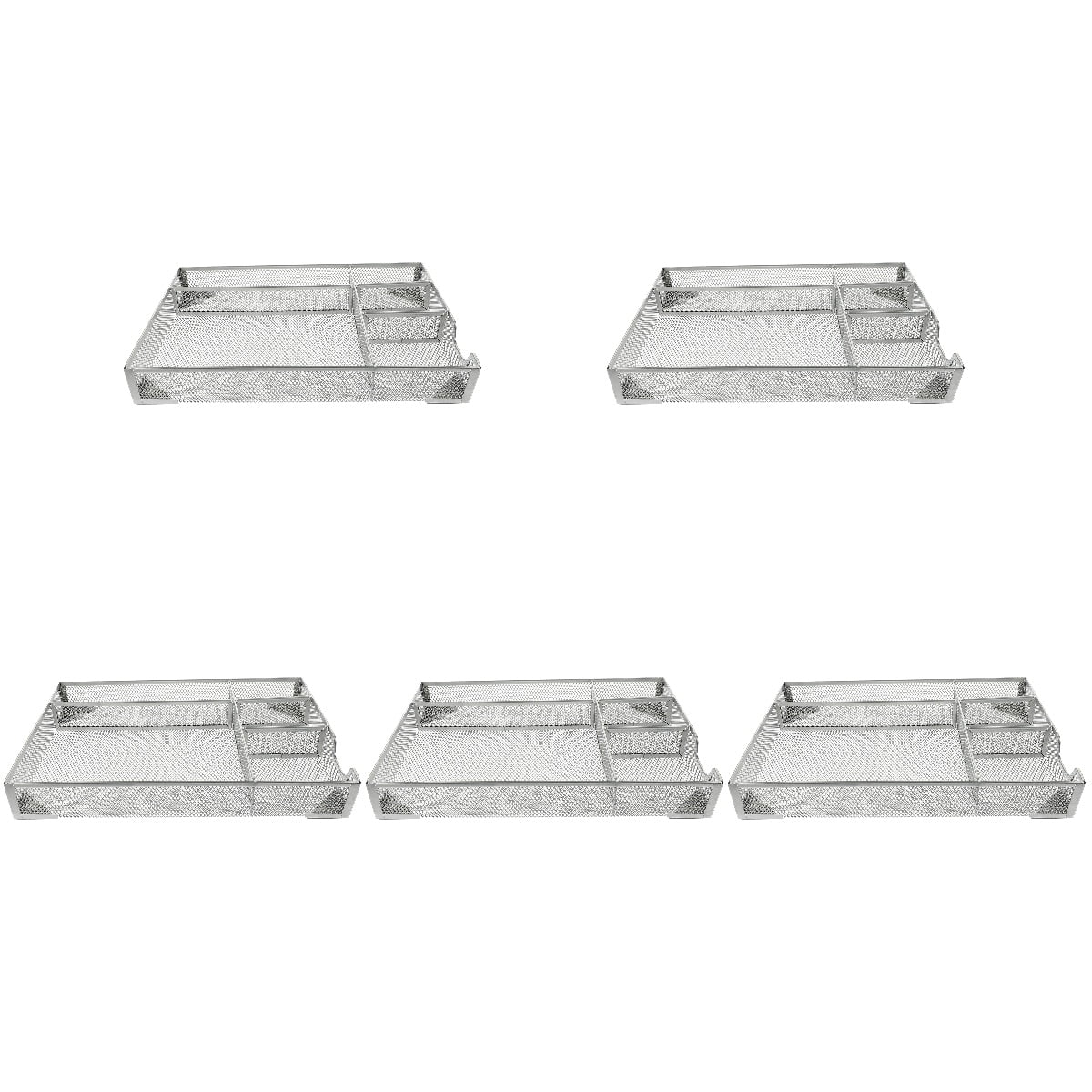 HOMEMAXS 5pcs Magazine Holder Metal File Holder Metal Desk Organization ...