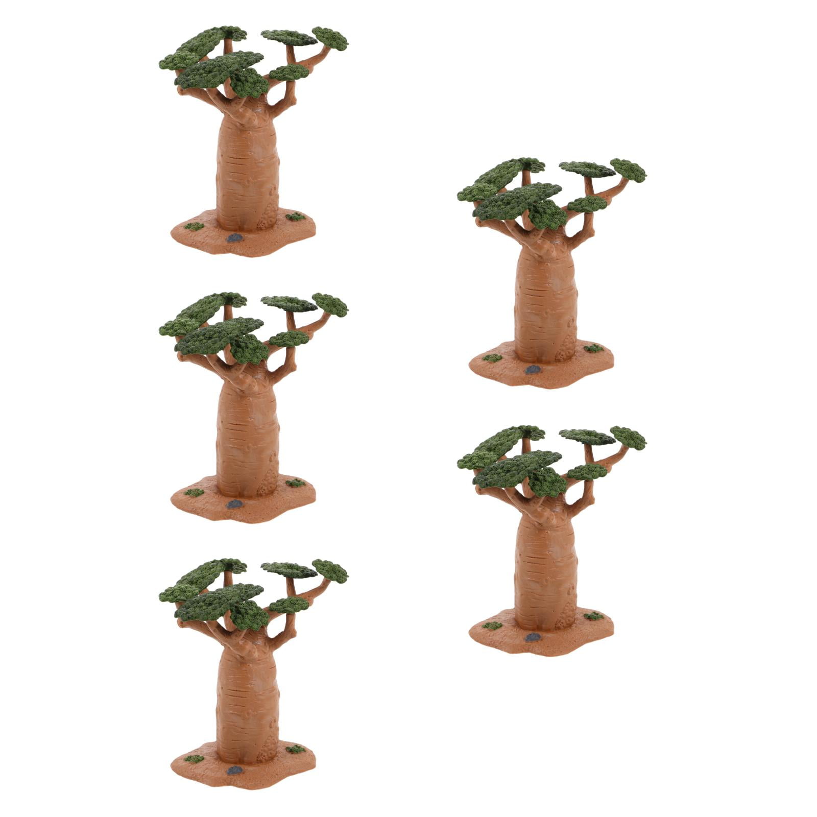 HOMEMAXS 5pcs Miniature Model Trees For Children'S Landscaping ...