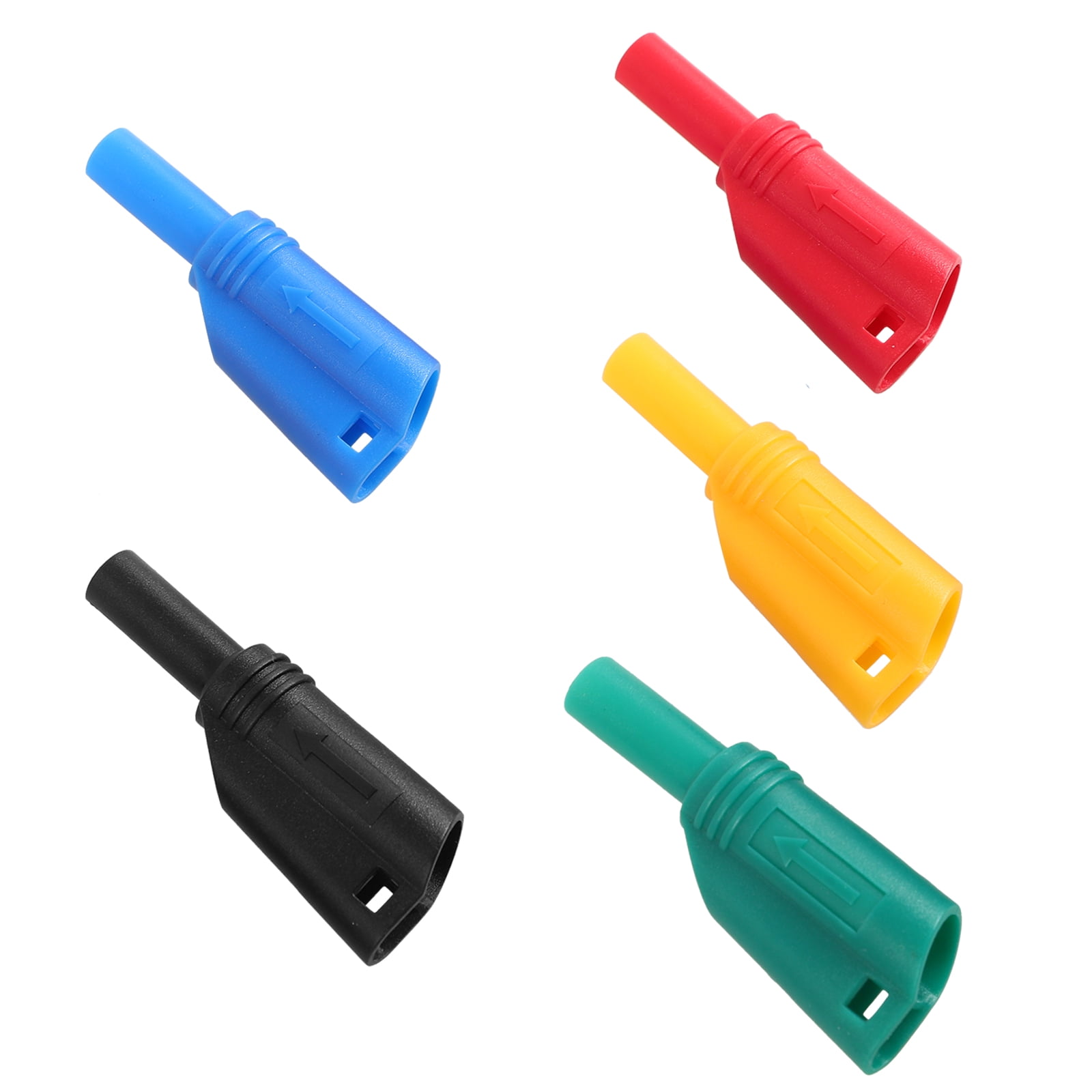 HOMEMAXS 5pcs Multimeter Banana Plugs Connectors Banana Plugs ...