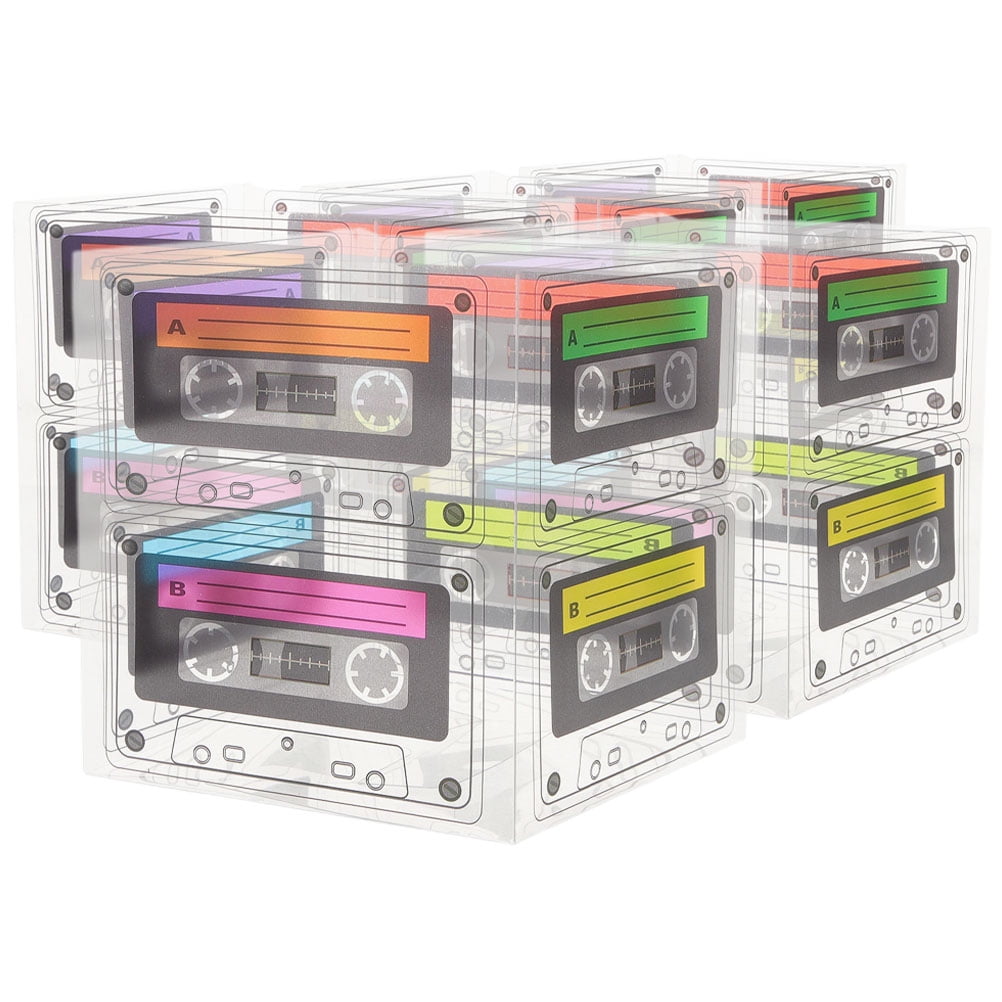 HOMEMAXS 5pcs Music Cake Boxes Designed for Candy Treats Box Cassette ...