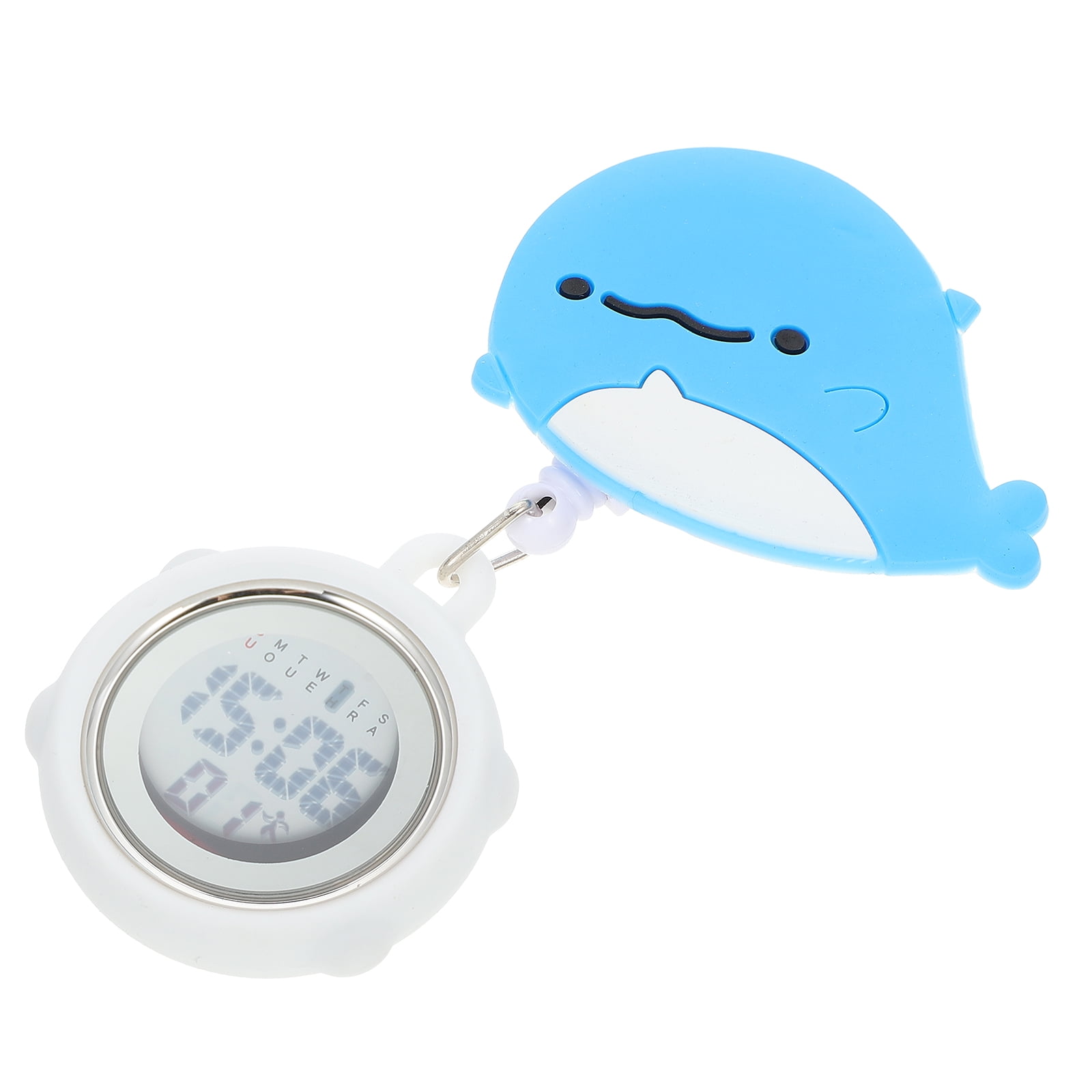 HOMEMAXS 5pcs Nurse Retractable Watch Portable Timing Watch Clip On ...