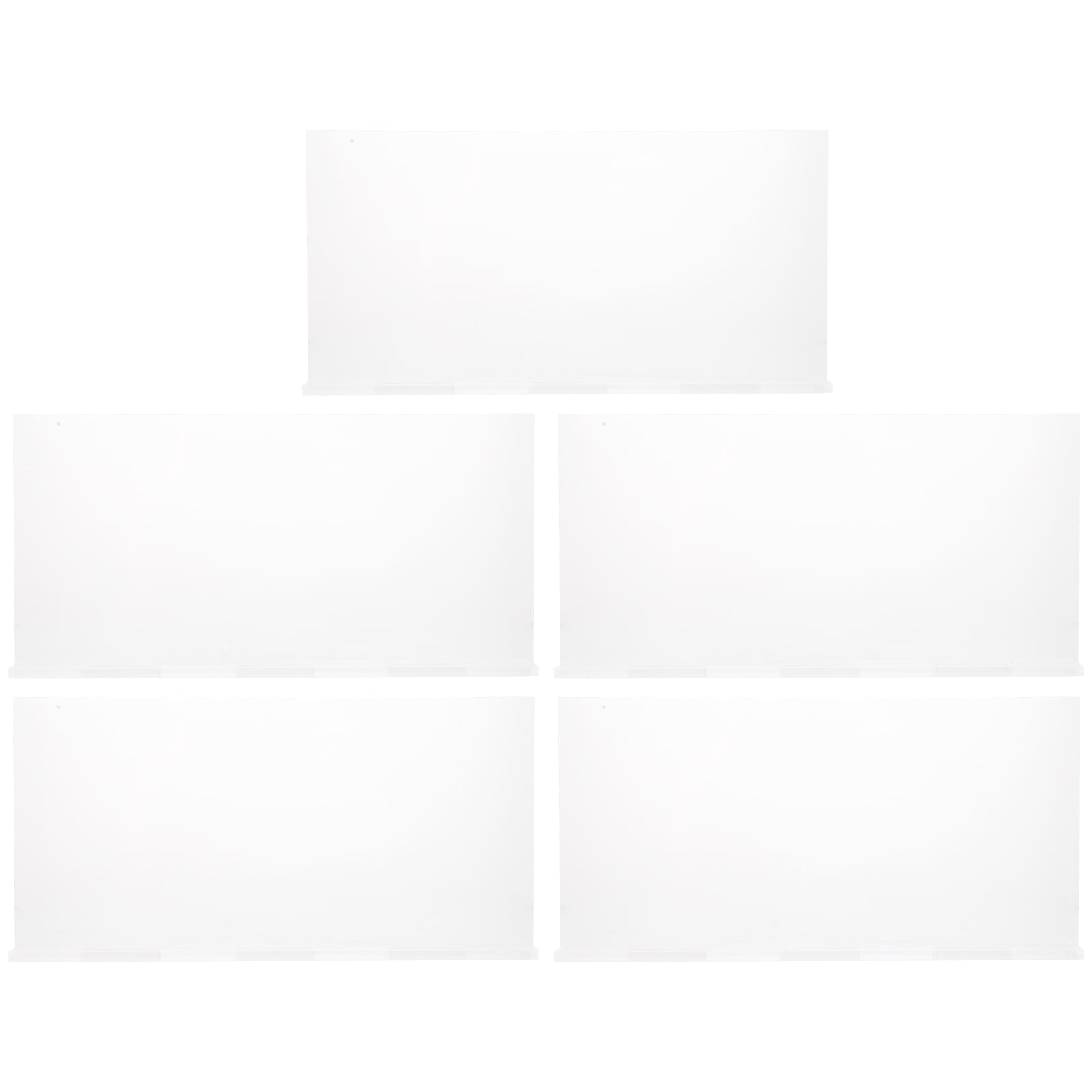 5pcs Sturdy Acrylic Card Stand for Office Desktop Name Plate Sign and ...