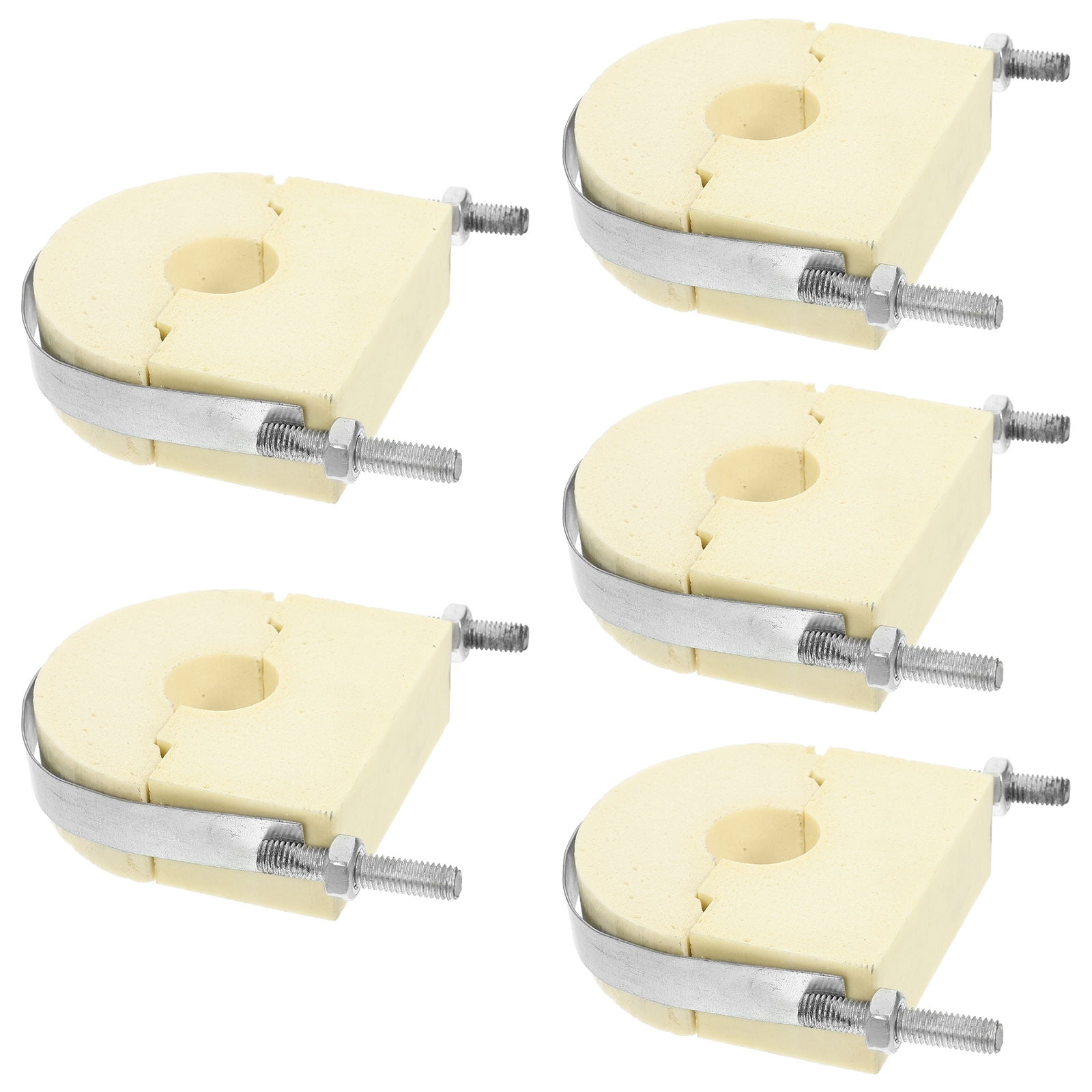 Minkissy stainless steel pipe clips Tubing Clamps Assorted Color ...