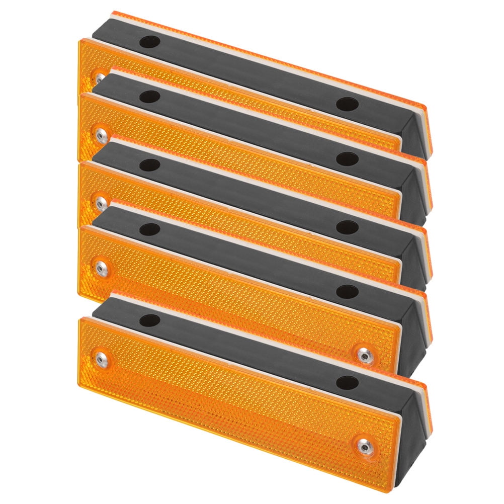 HOMEMAXS 5pcs Reflective Delineator Road Reflector Reflective Marker ...