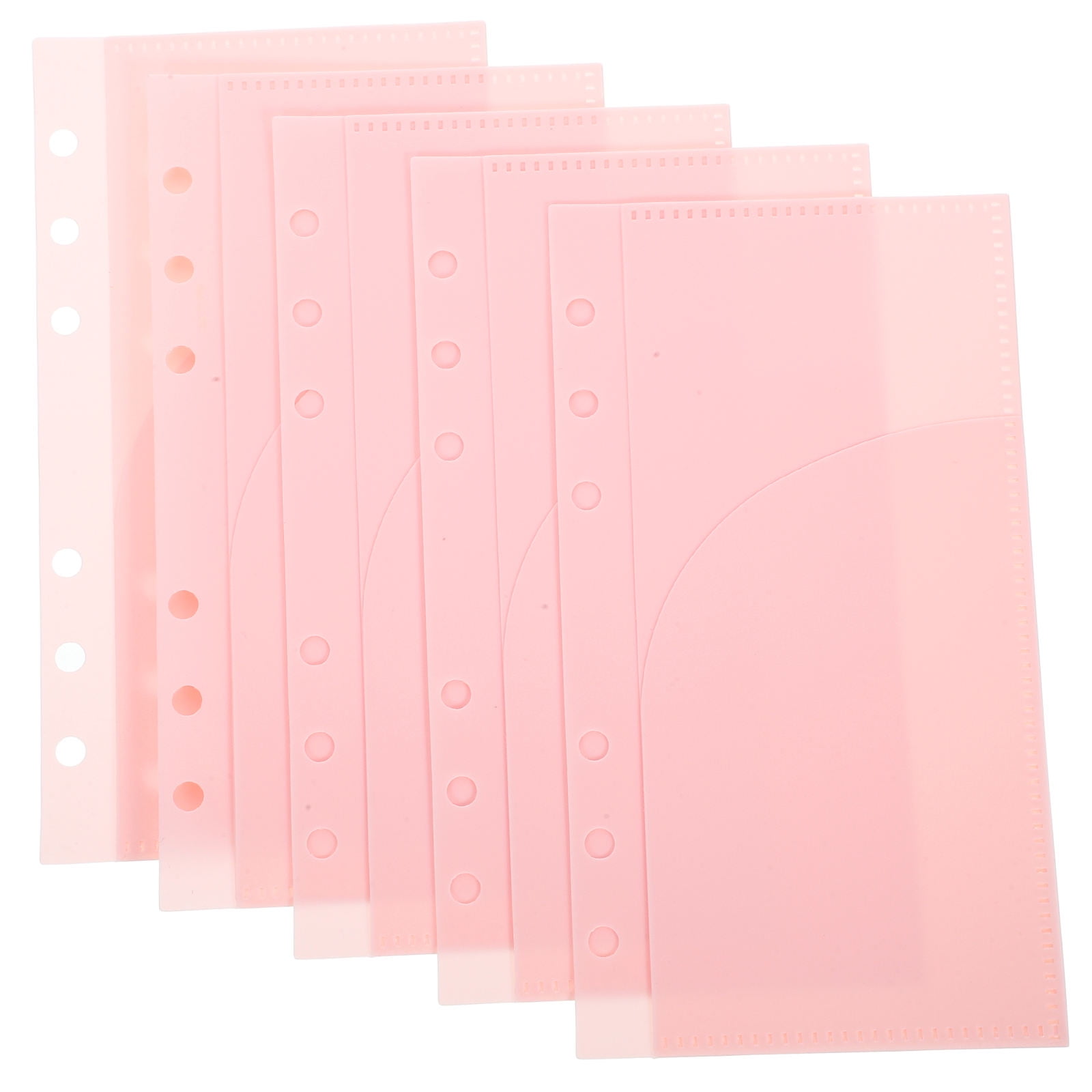 HOMEMAXS 5pcs Replaceable Budget Pockets Money Folder Organizers Binder ...