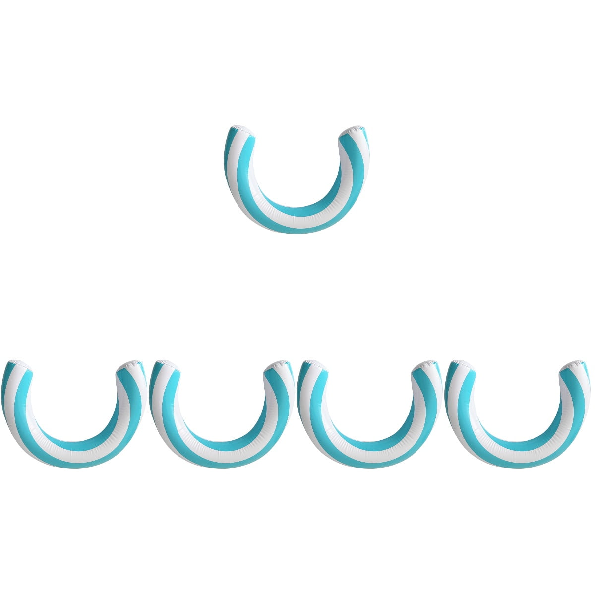 HOMEMAXS 5pcs Safety Swimming Float Inflatable Arc Swimming Float ...