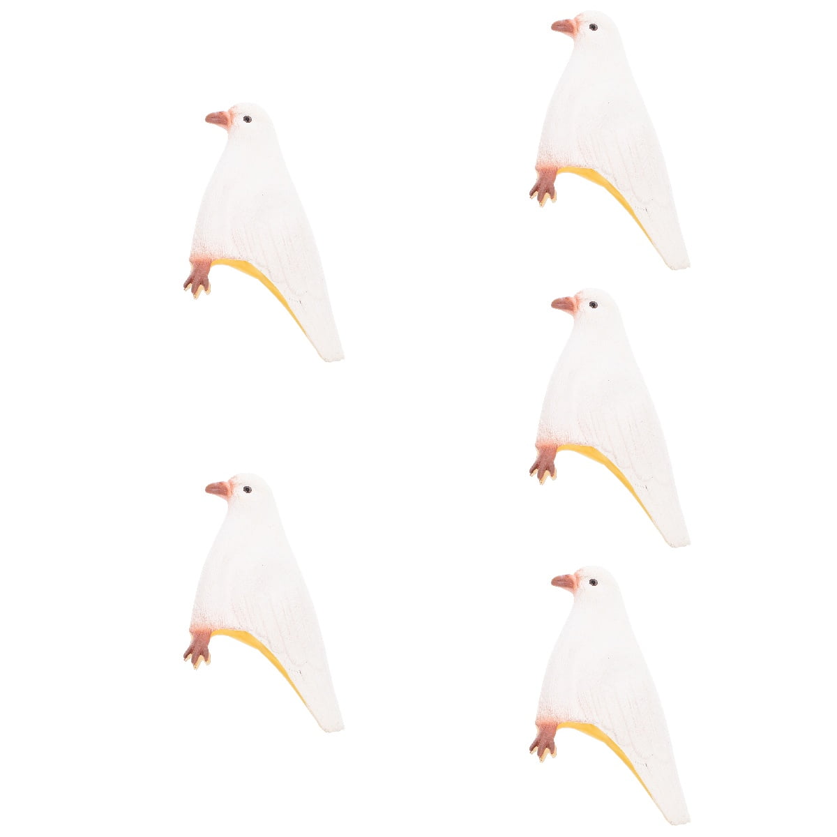 5pcs Simulation Pigeon Trick Prop Stage Performance Lifelike Pigeon ...