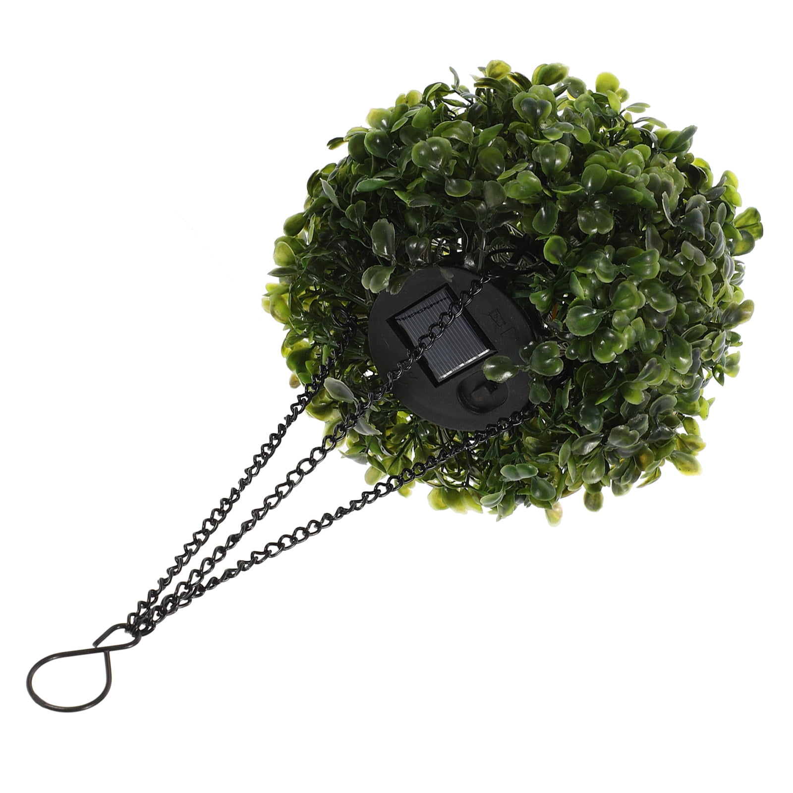 HOMEMAXS 5pcs Solar Lighted Plant Topiary Ball LED Hanging Ball Lamp ...