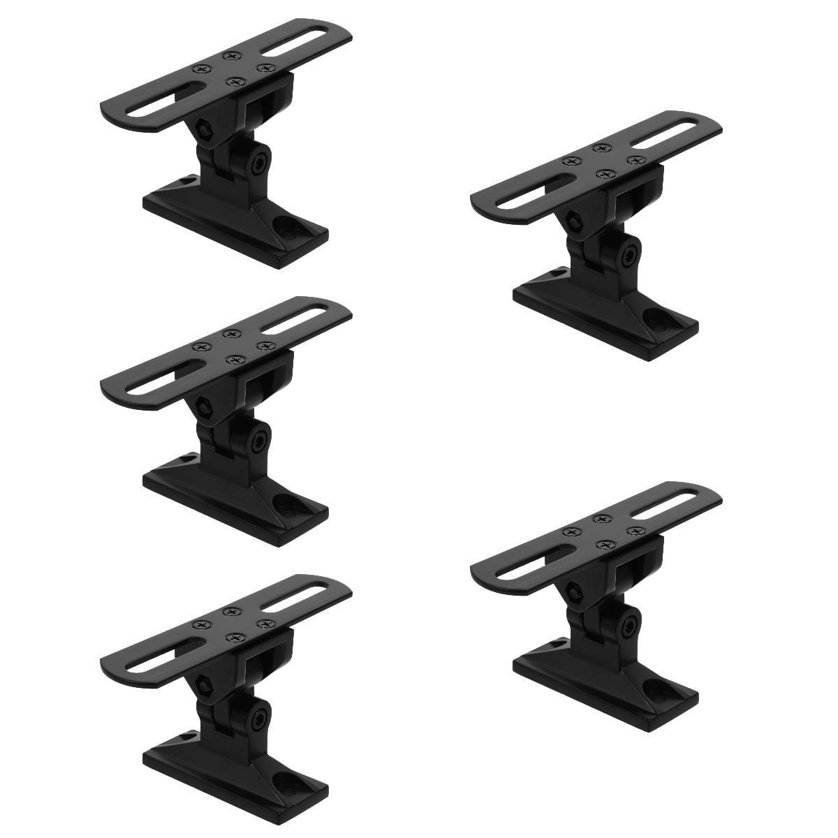 HOMEMAXS 5pcs Speaker Wall Mount Bracket Adjustable Mount Holder Speaker Mounting Bracket ...