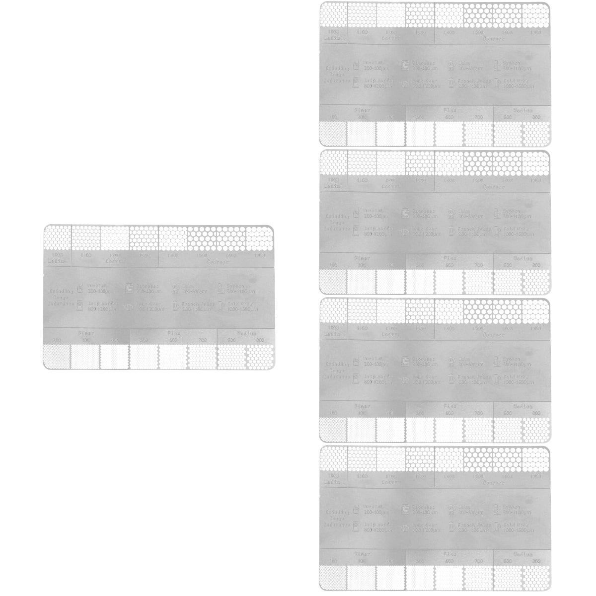 HOMEMAXS 5pcs Stainless Steel Espresso Bean Powders Measuring Tool ...