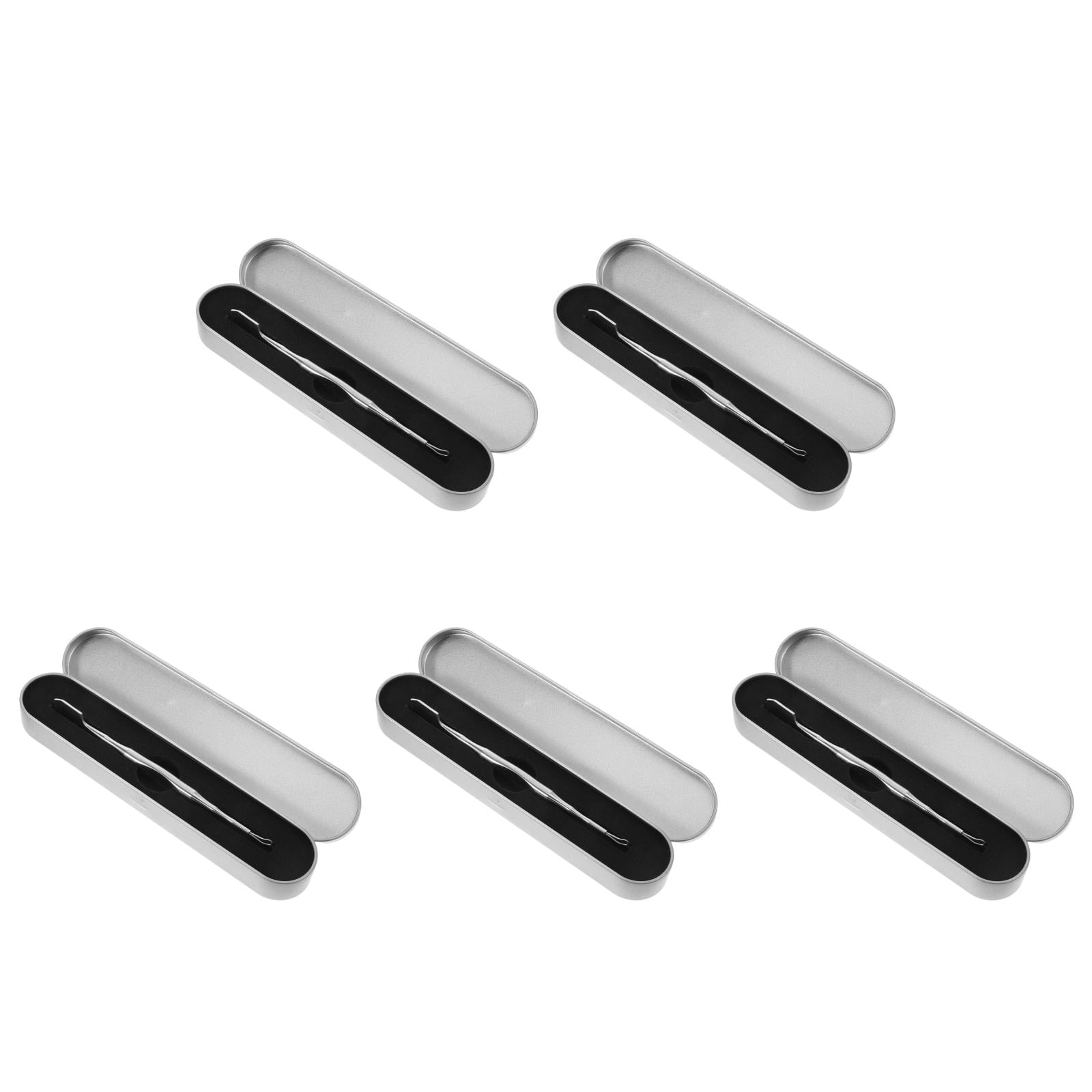 HOMEMAXS 5pcs Stainless Steel Facial Pimple Spade Dual-End Blackhead ...