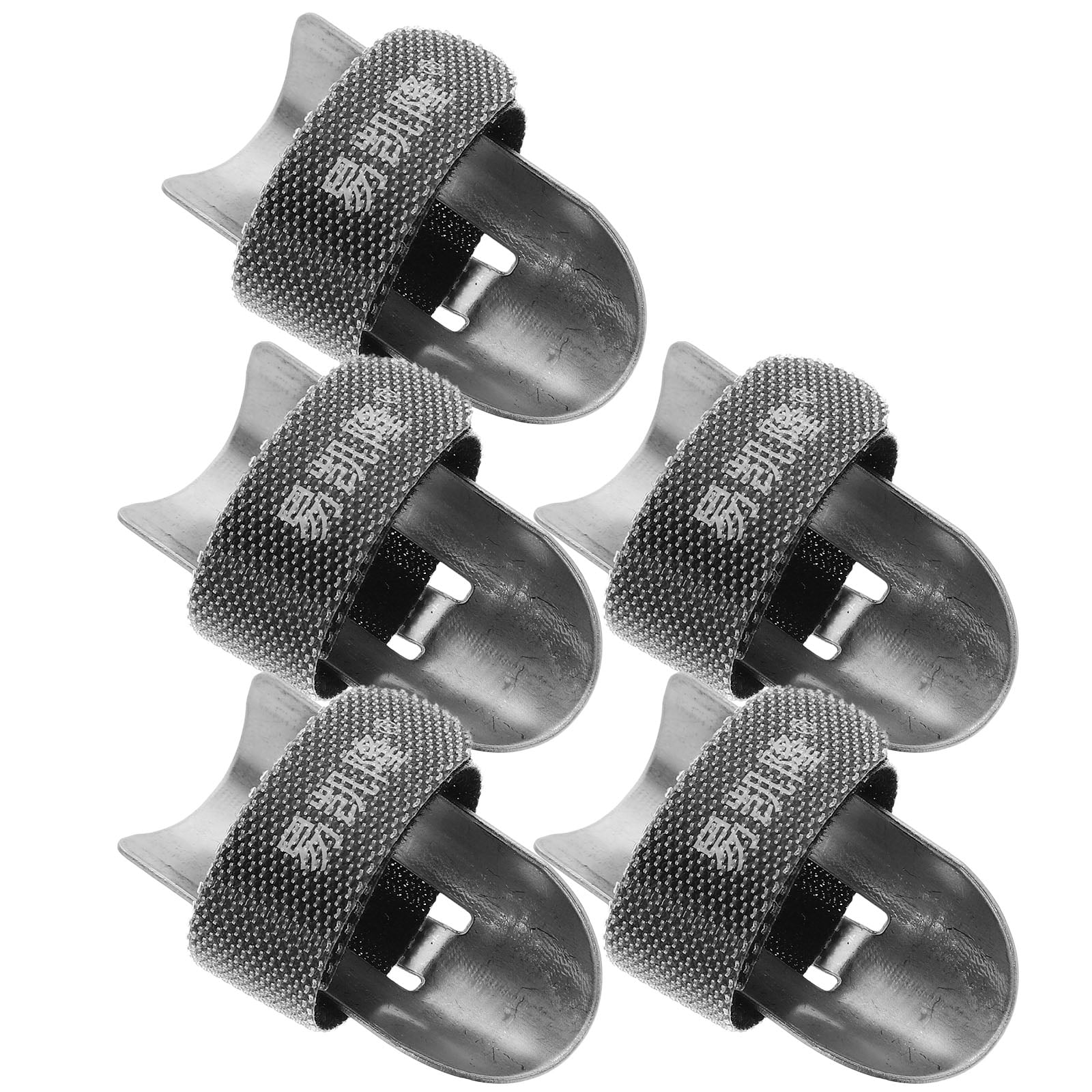 HOMEMAXS 5pcs Stainless Steel Finger Guard Covers Kitchen Cutting ...