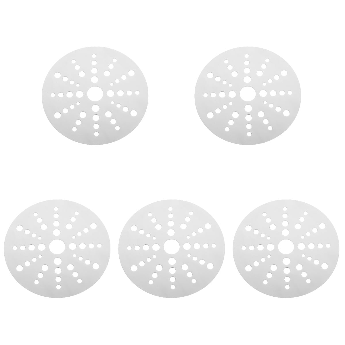 HOMEMAXS 5pcs Stainless Steel Heat-conduction Sheet Round Adapter Plate ...