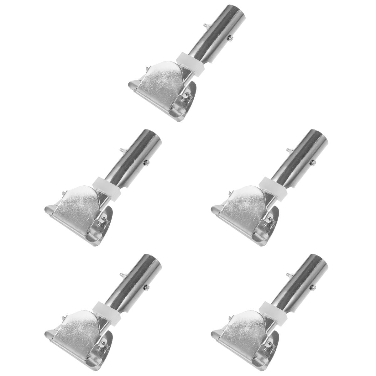 HOMEMAXS 5pcs Stainless Steel Mop Bar Clamp Mop Head Replace Adapter ...