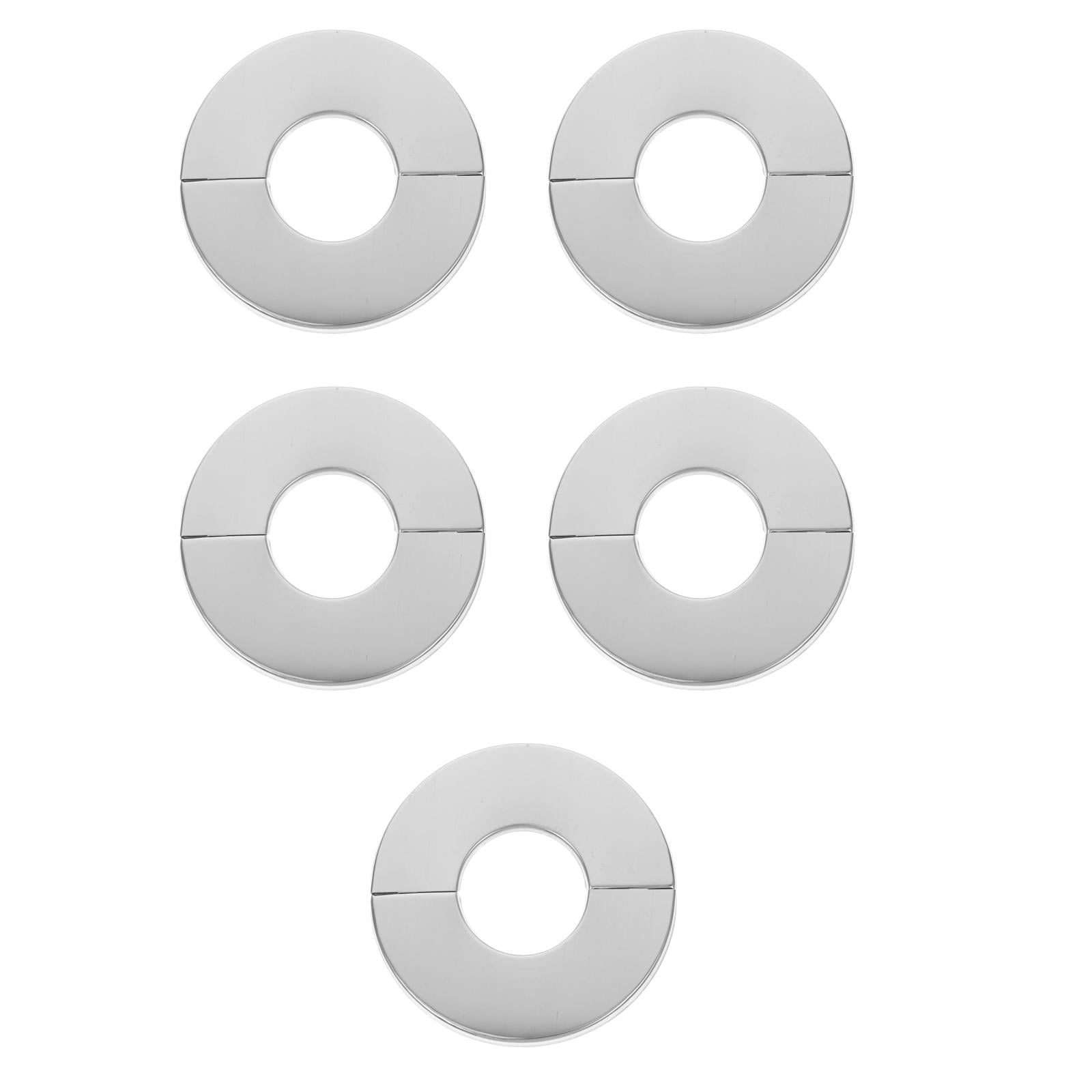 HOMEMAXS 5pcs Stainless Steel Pipe Cover Split Flange Wall Split Flange ...