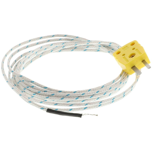 5pcs Temperature Probe K-type Temperature Thermocouple Flexible Temp ...