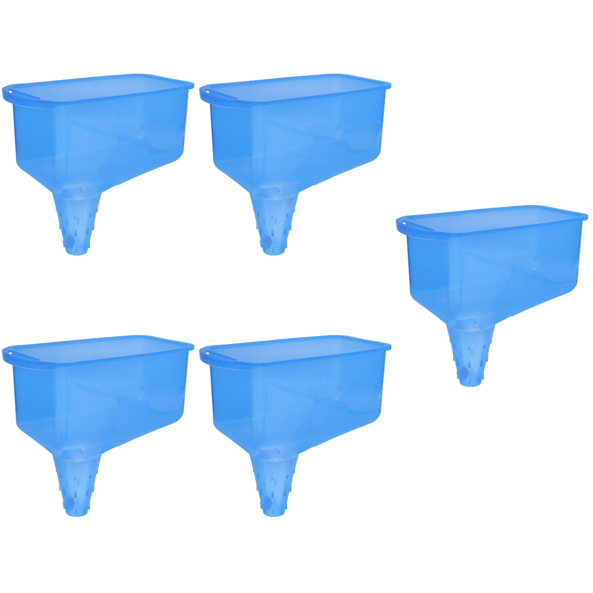 HOMEMAXS 5pcs Transmission Fluid Funnel Square Automotive Funnel Oil ...