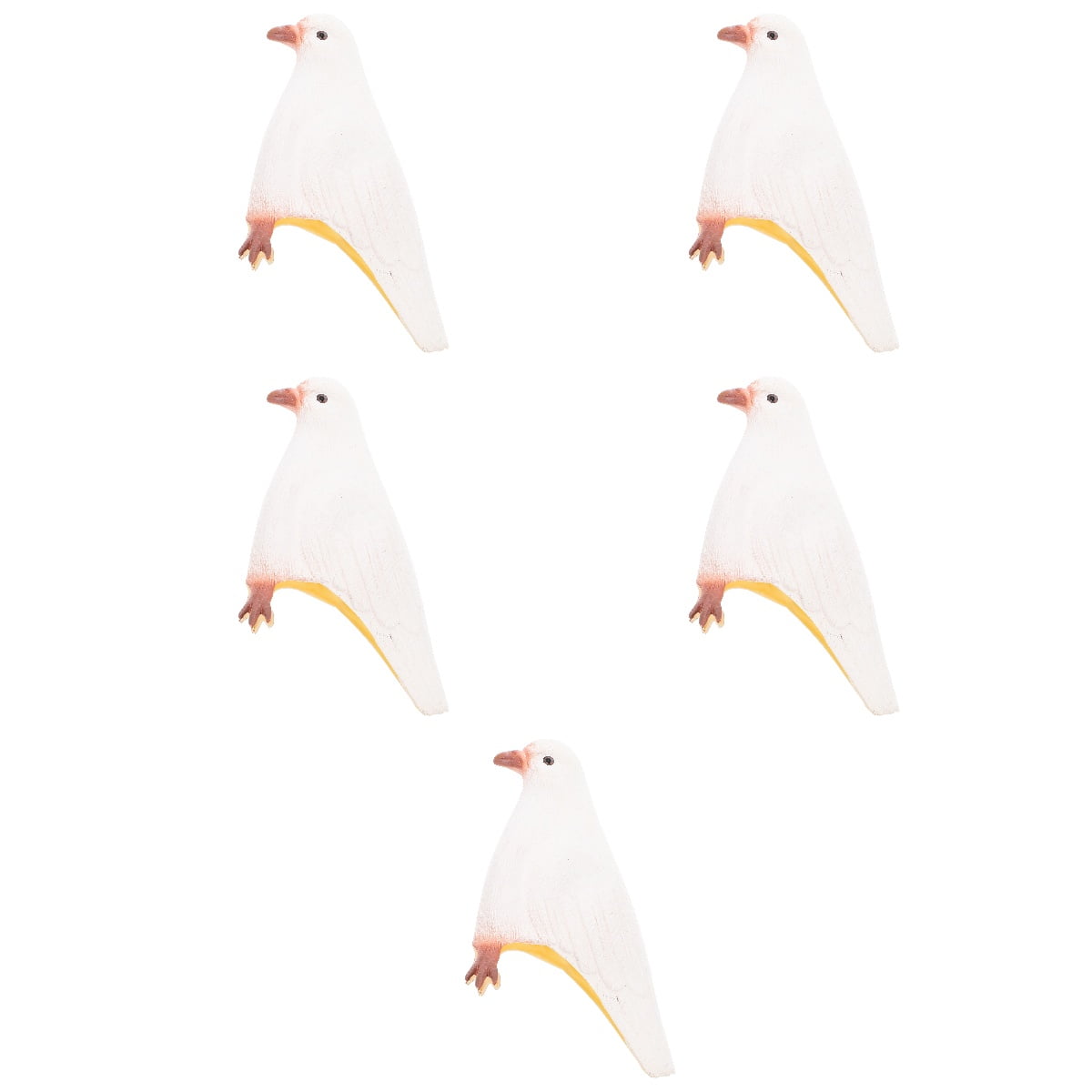 HOMEMAXS 5pcs Trick Dove Prop Performance Trick Bird Artificial Pigeon ...