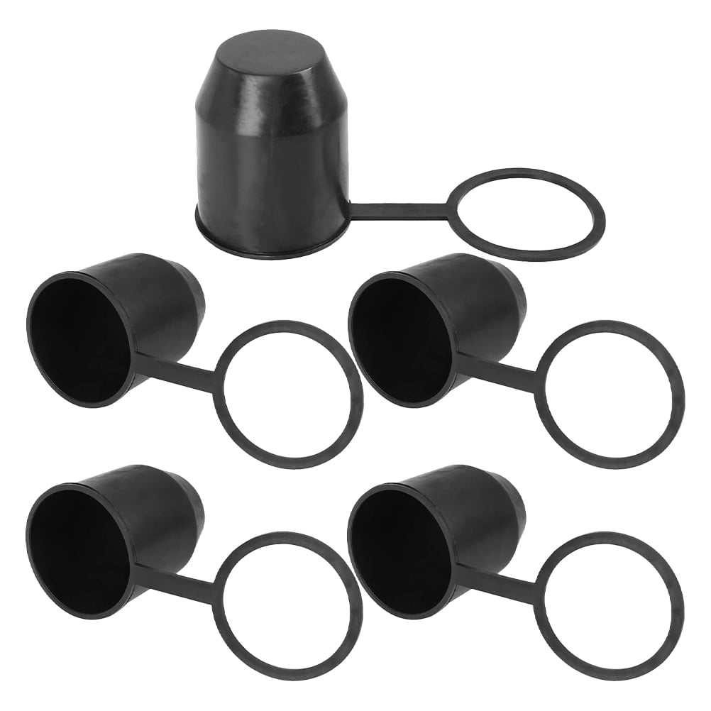 HOMEMAXS 5pcs Universal RV Trailer Hitch Ball Cover Towball Waterproof ...
