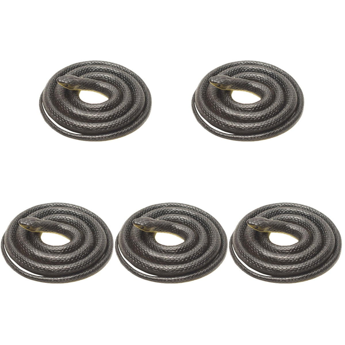 HOMEMAXS 5pcs Vivid Snake Model Fake Snake Plaything Kids Teaching Prop ...