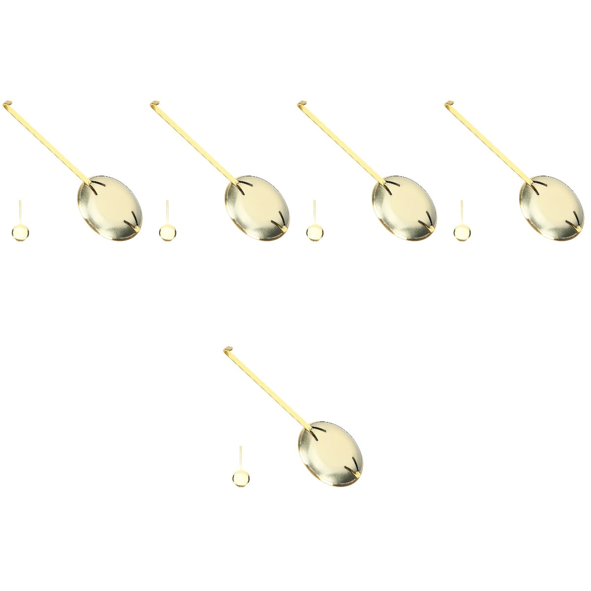 HOMEMAXS 5pcs Wall Clock Pendulum Replacement Metal Pendulum Part Wall ...