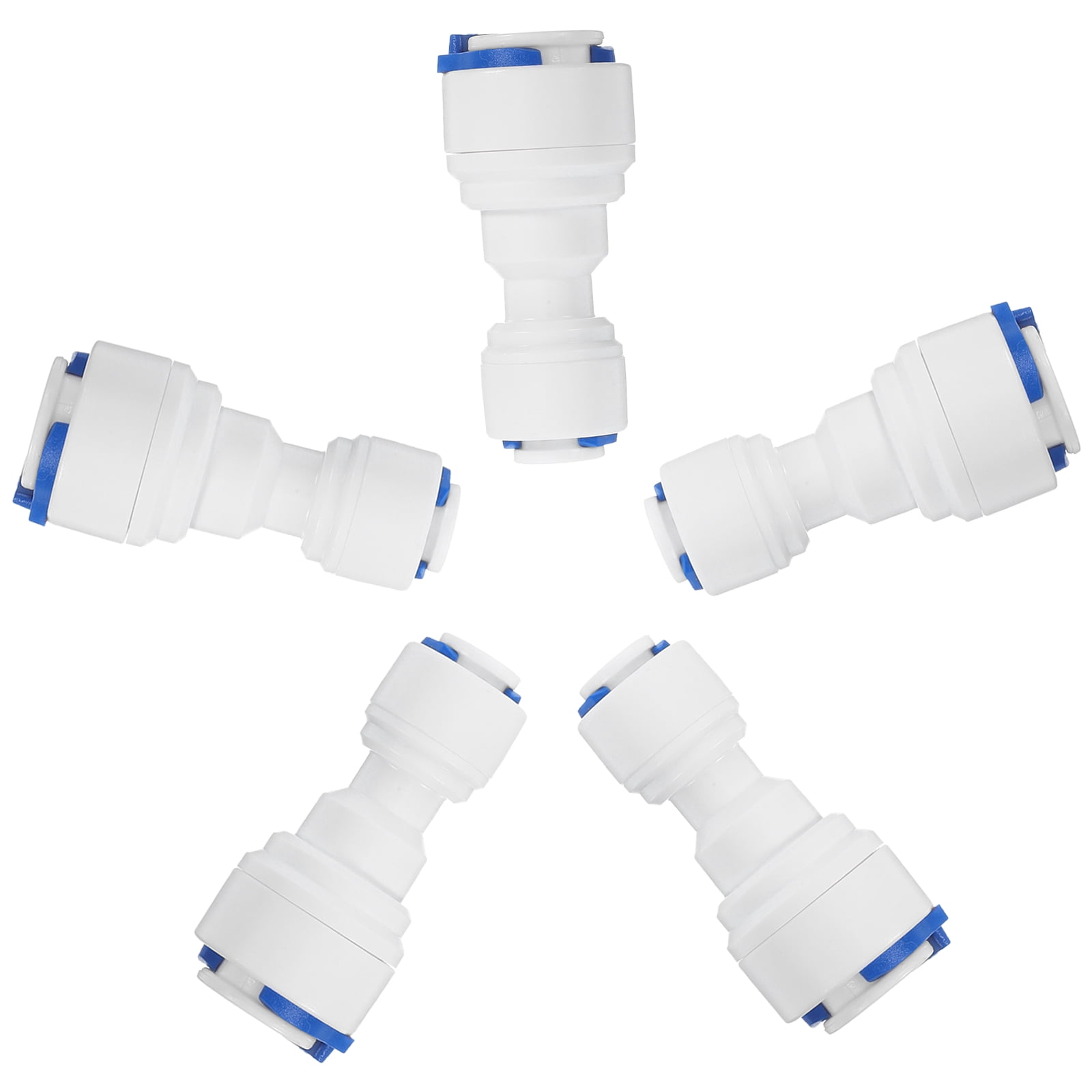 HOMEMAXS 5pcs Water Tube Replacement Connector 0.64cm to 0.95cm Quick ...