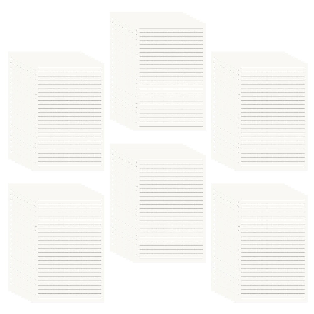 HOMEMAXS 6 Books of Notepad Replacement Refills Loose Leaf Notebook ...